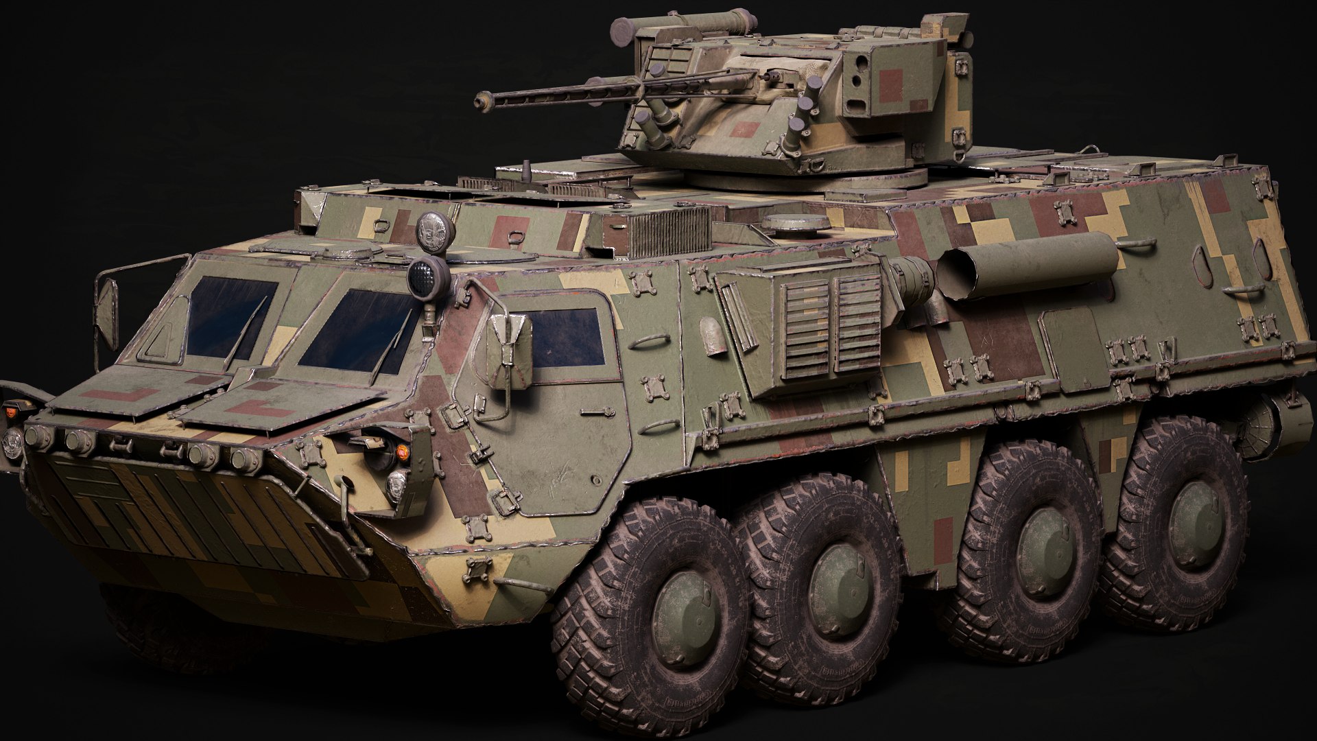3D BTR-4 - TurboSquid 2298383