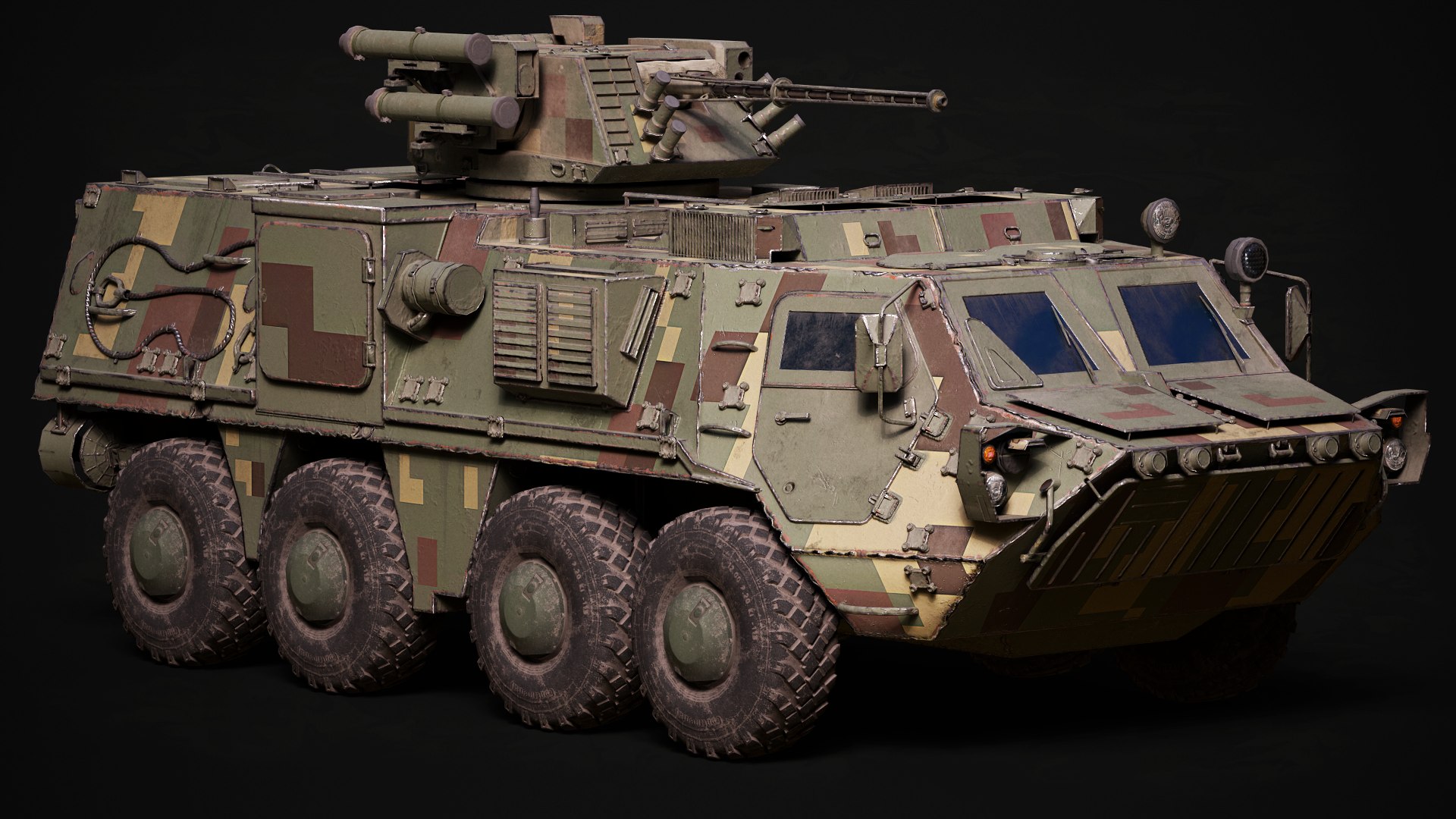 3D BTR-4 - TurboSquid 2298383