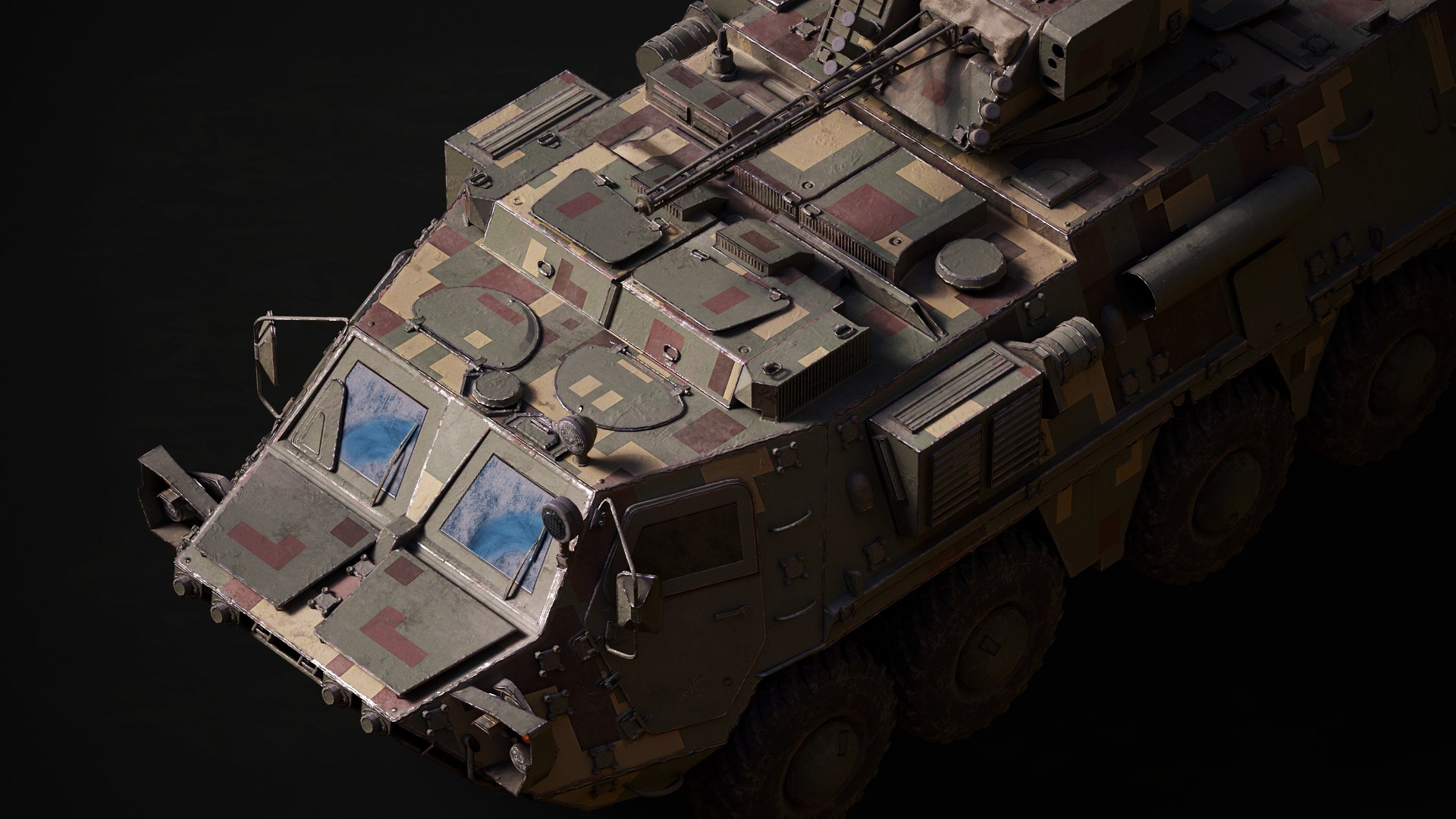 3D BTR-4 - TurboSquid 2298383