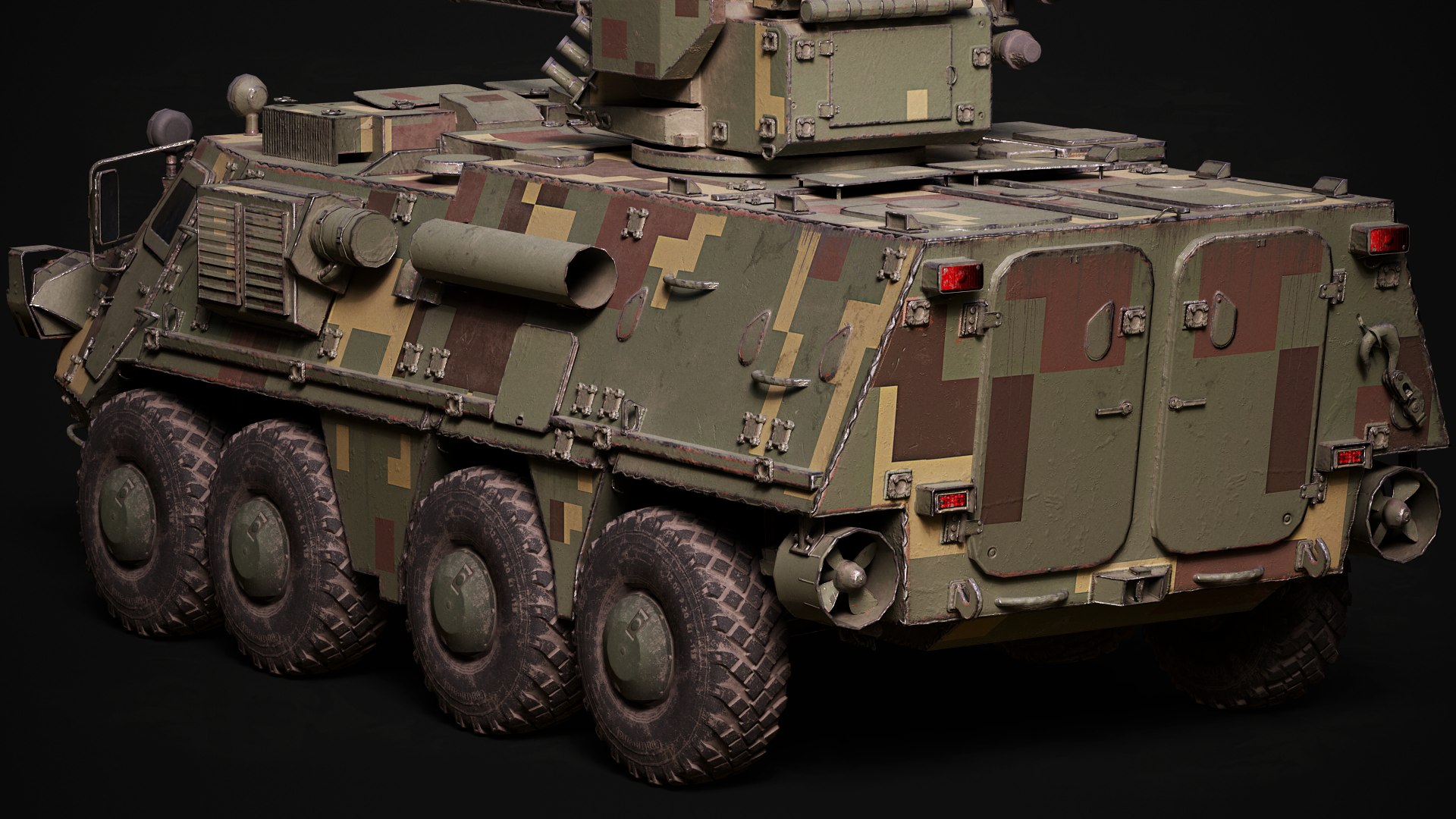 3D BTR-4 - TurboSquid 2298383