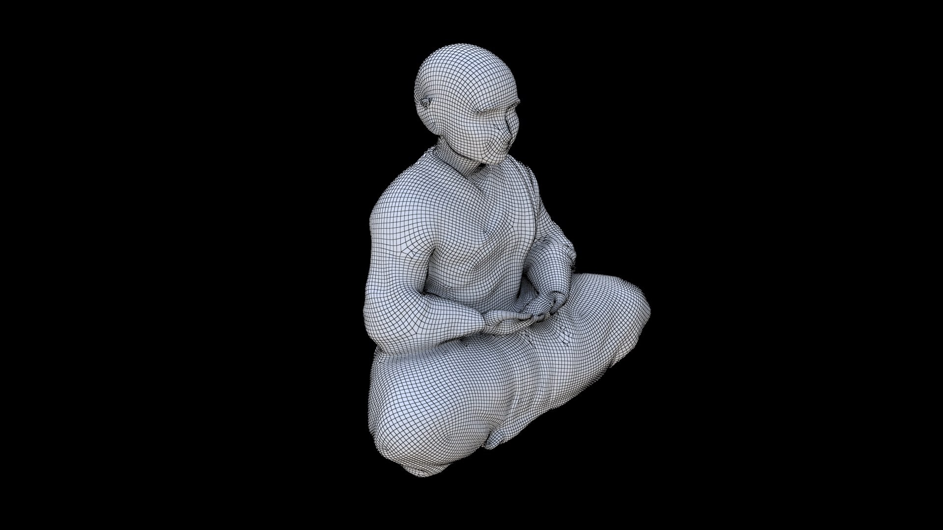 Monk 5 3D Model - TurboSquid 2337554