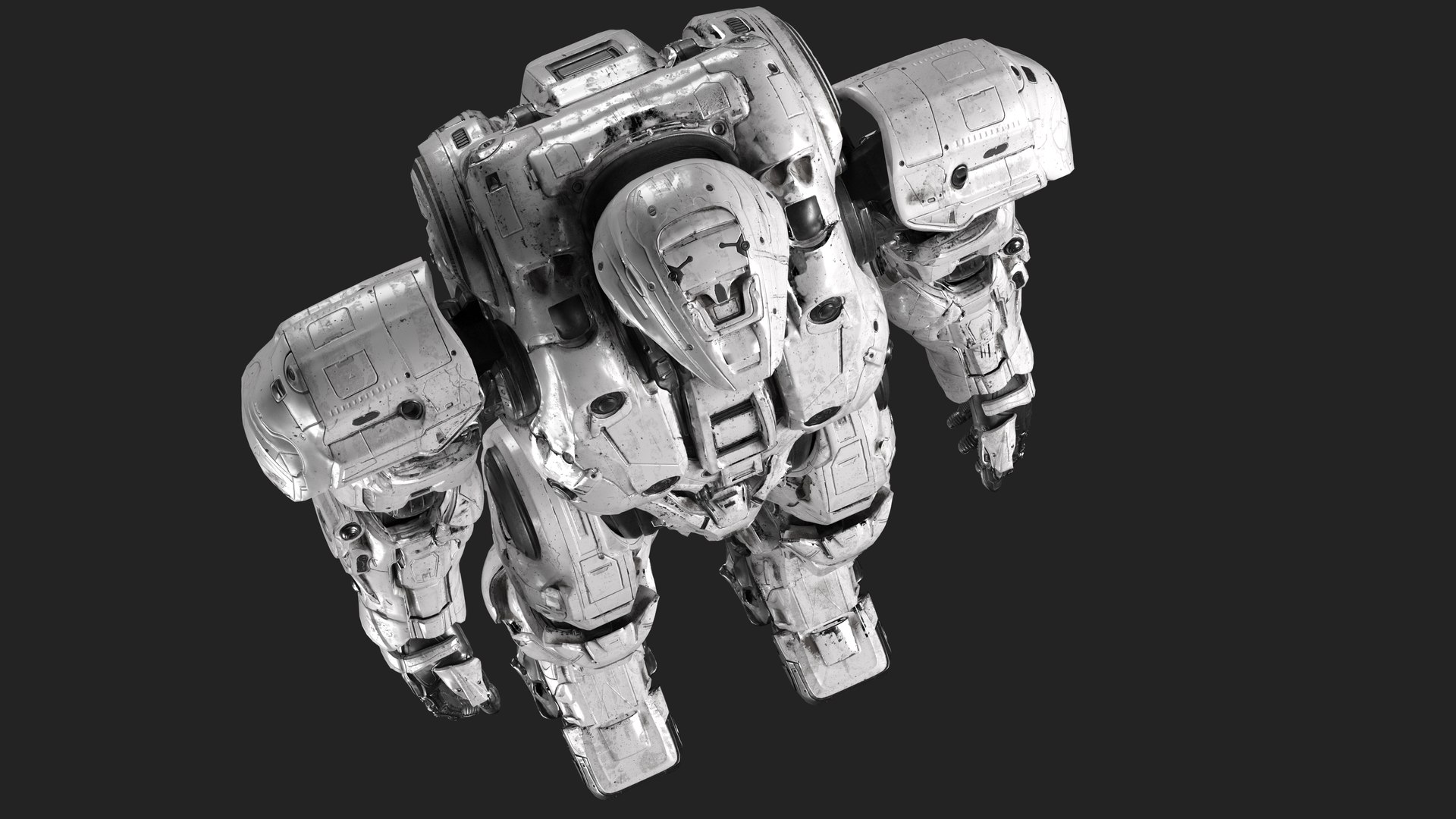 War Mech 3D - TurboSquid 2248407