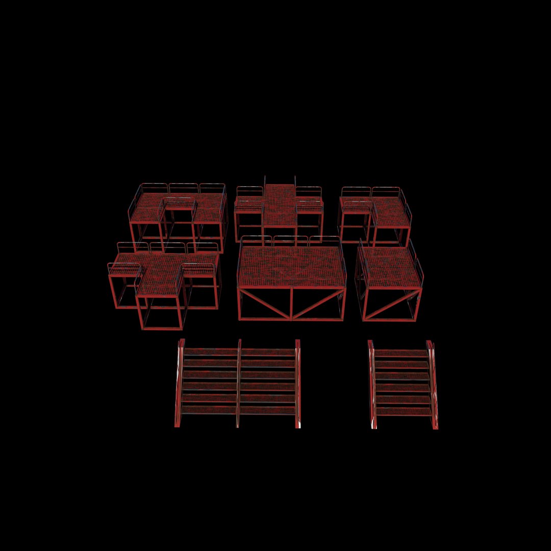Modular Platform 3D Model 3D Model - TurboSquid 2340467
