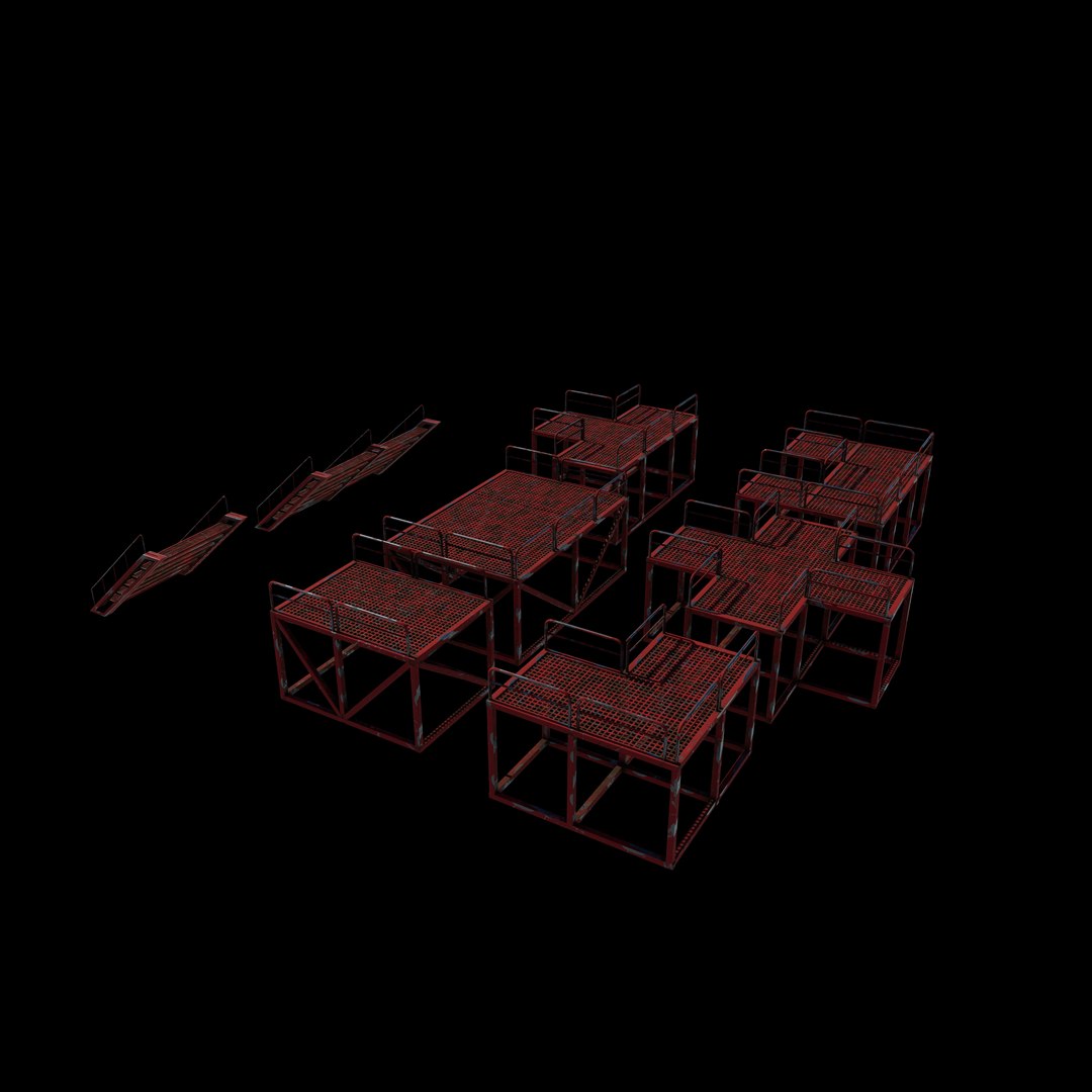 Modular Platform 3D Model 3D Model - TurboSquid 2340467