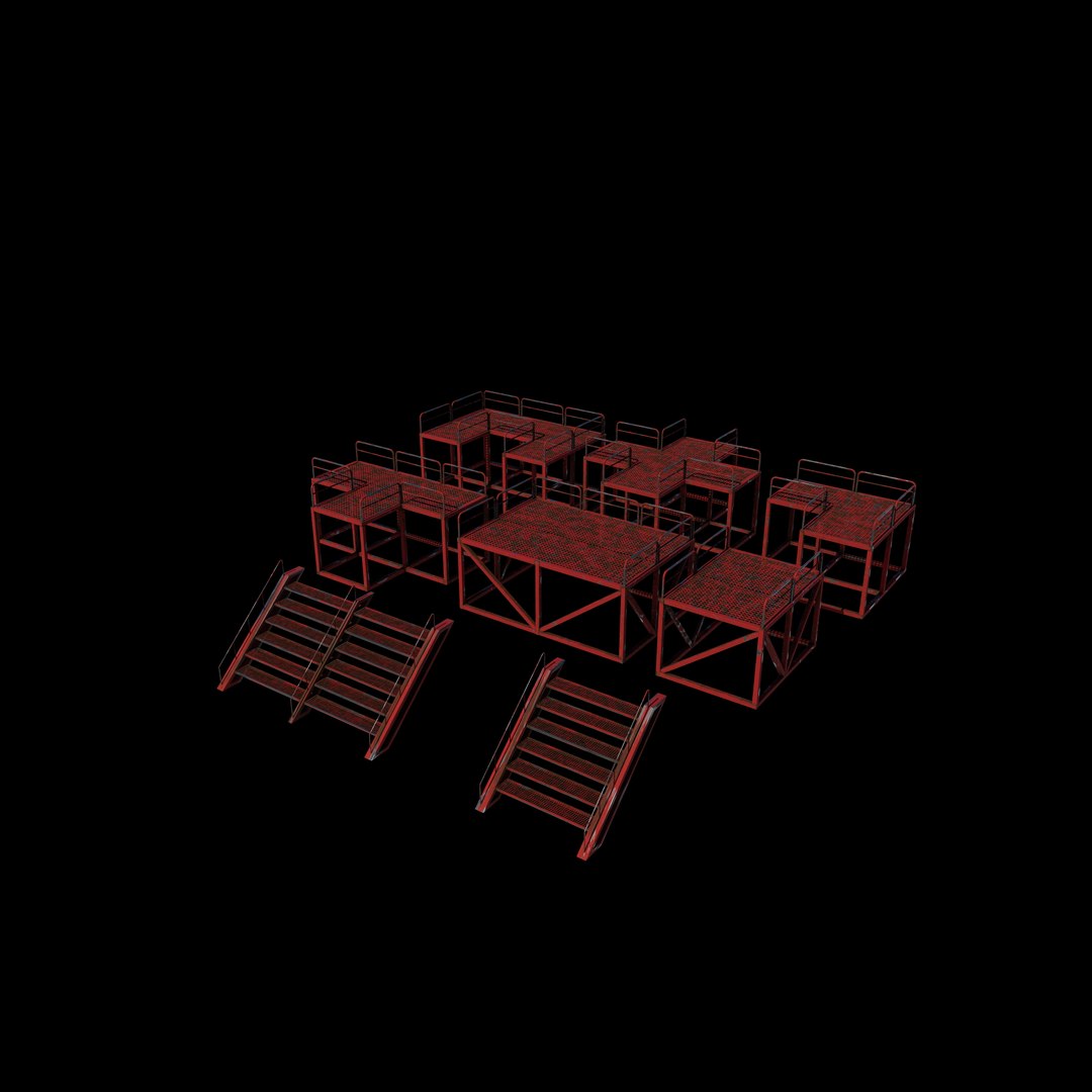 Modular Platform 3D Model 3D Model - TurboSquid 2340467