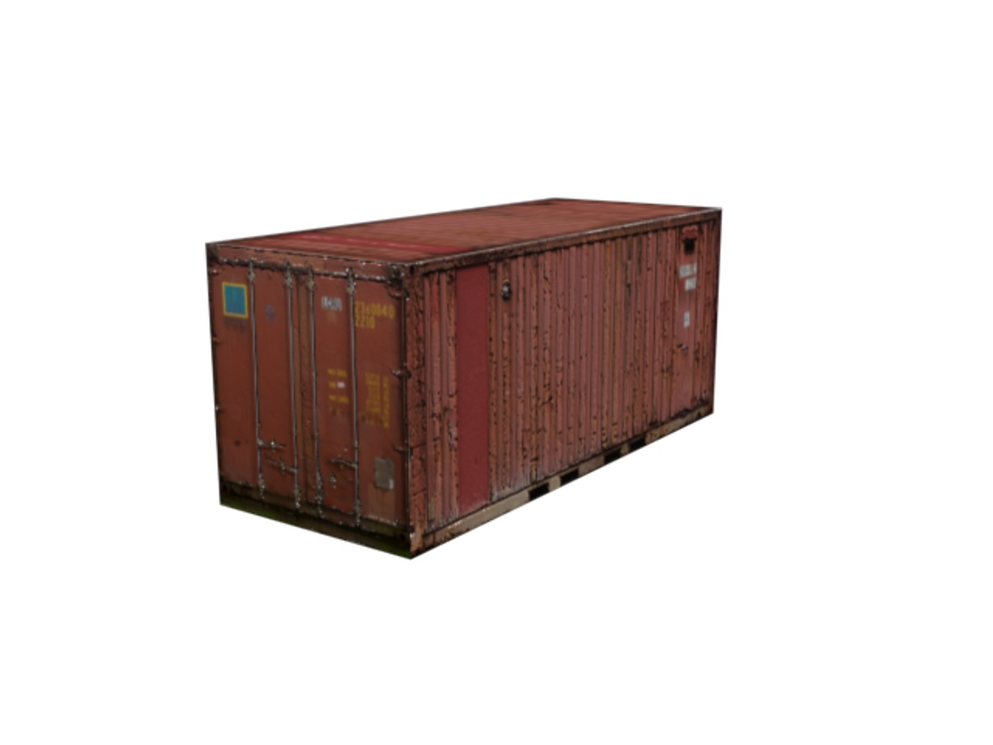 Free Fbx Mode Shipping Container