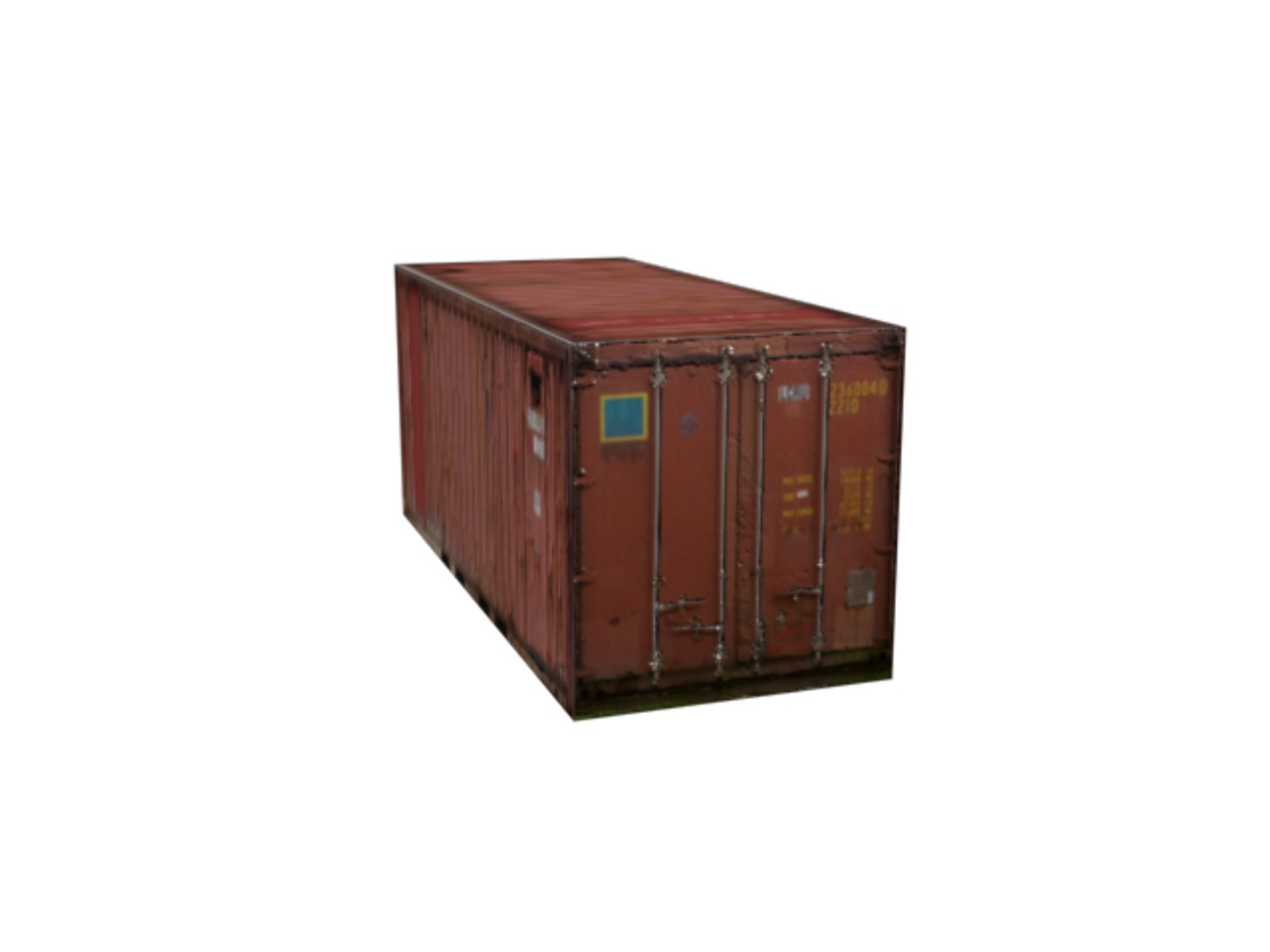 Free Fbx Mode Shipping Container