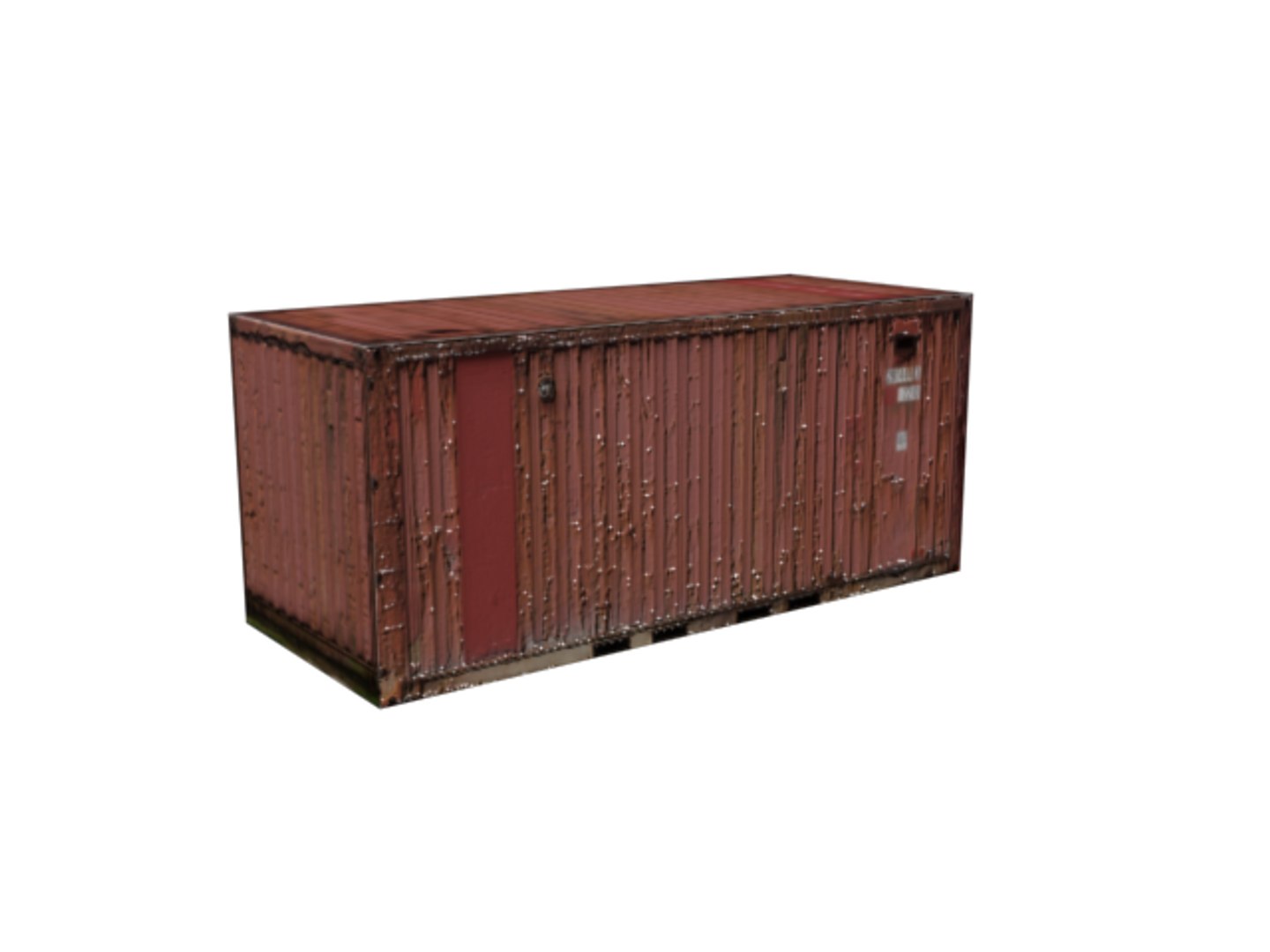 Free Fbx Mode Shipping Container