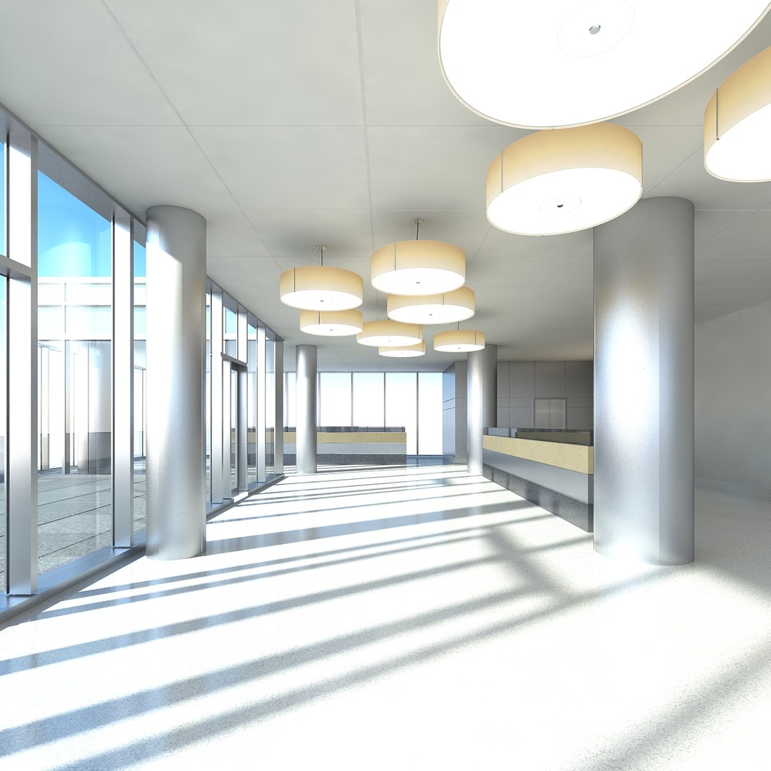 Bar Lounge 3d Model