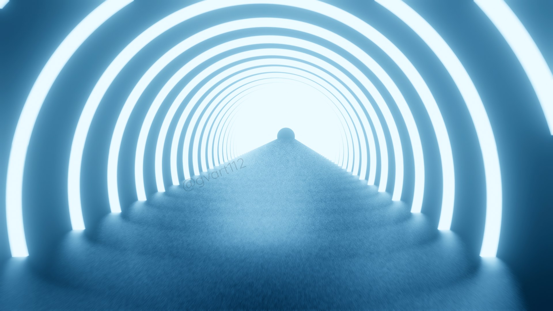 3D Shiny Tunnel Blender Model - TurboSquid 1787095