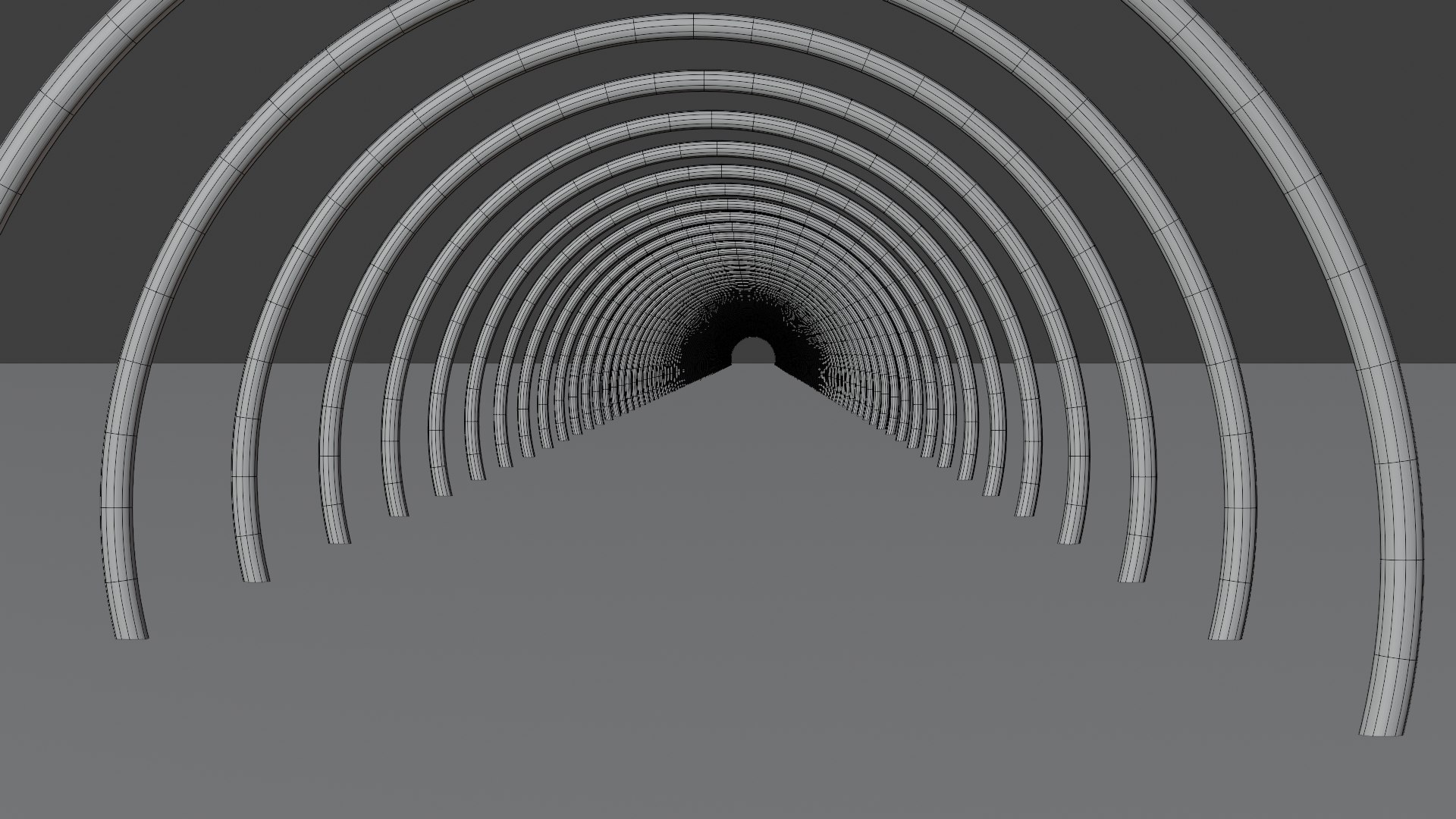 3D Shiny Tunnel Blender Model - TurboSquid 1787095