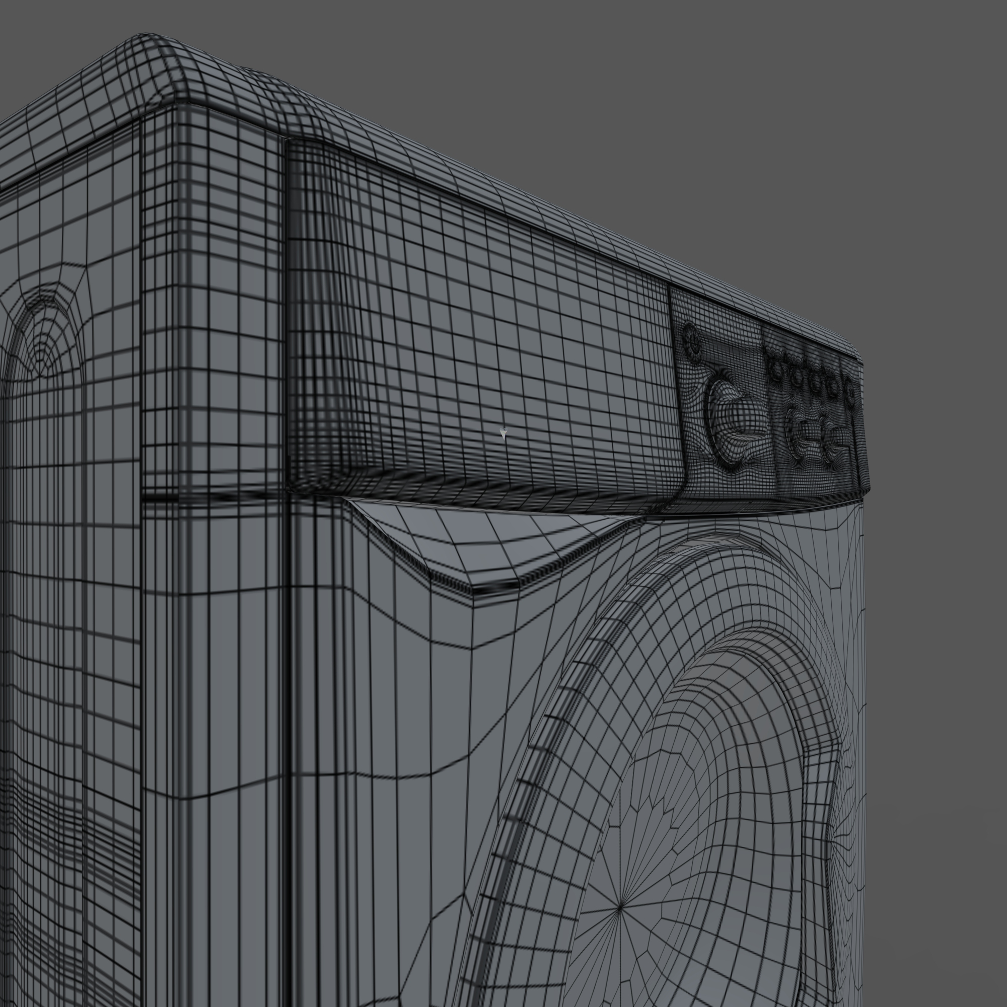 3D washing machine Indesit IWUC40851 - TurboSquid 1923320