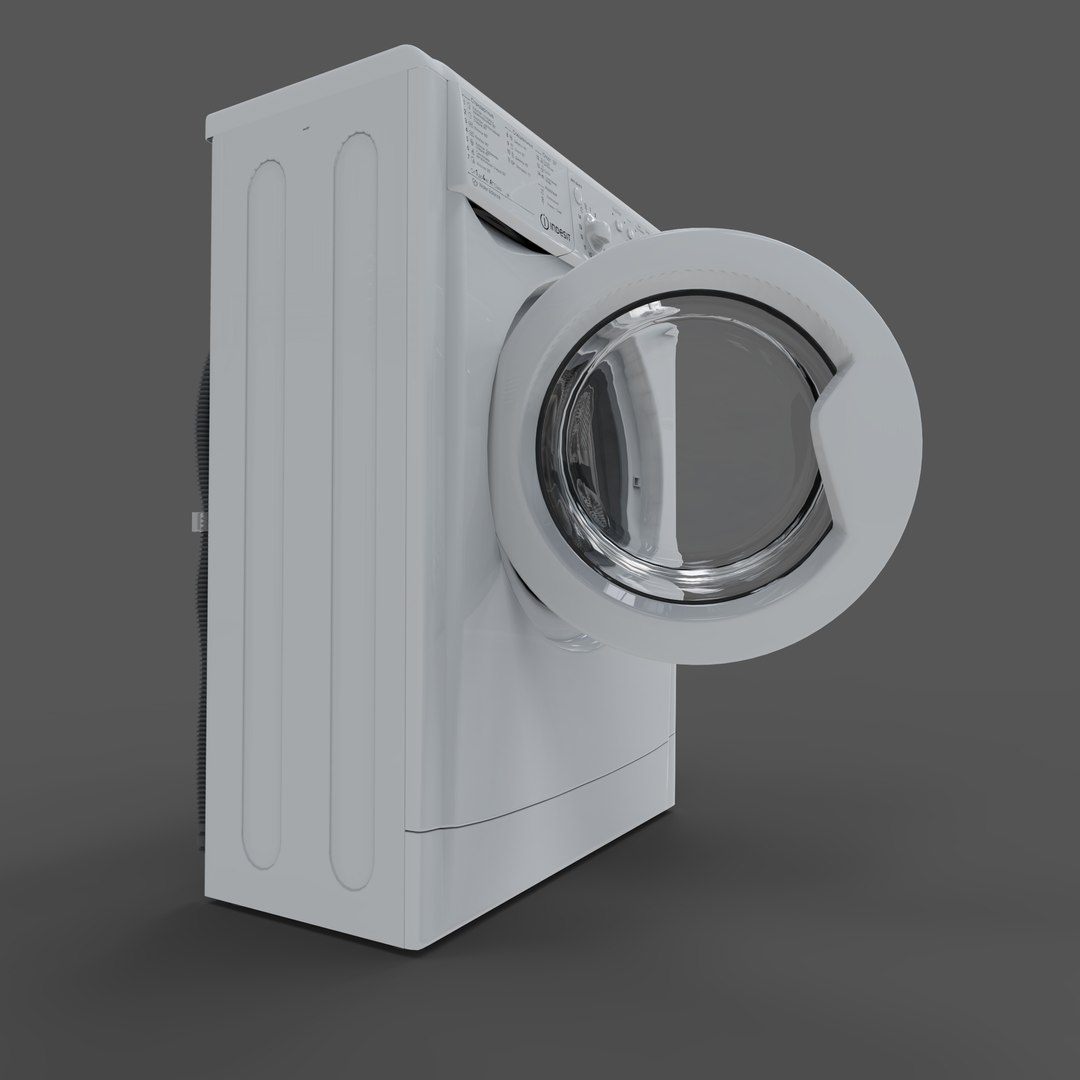 3D Washing Machine Indesit IWUC40851 - TurboSquid 1923320