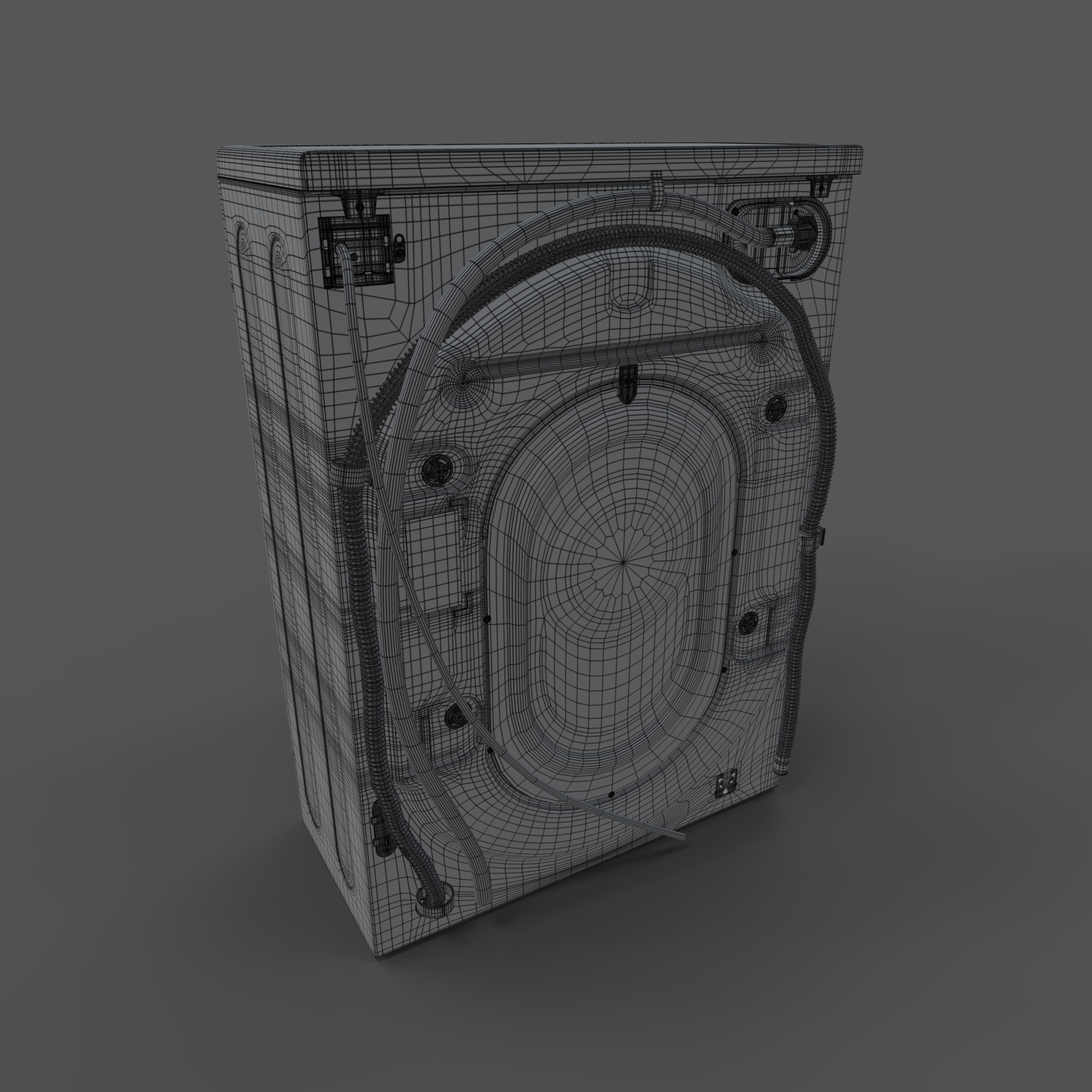 3D washing machine Indesit IWUC40851 - TurboSquid 1923320