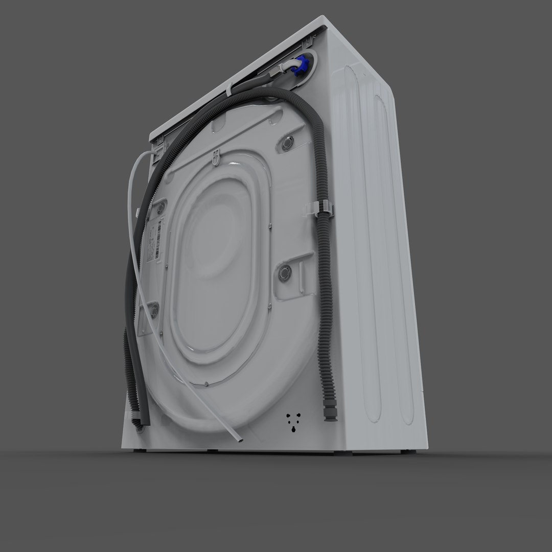 3D Washing Machine Indesit IWUC40851 - TurboSquid 1923320