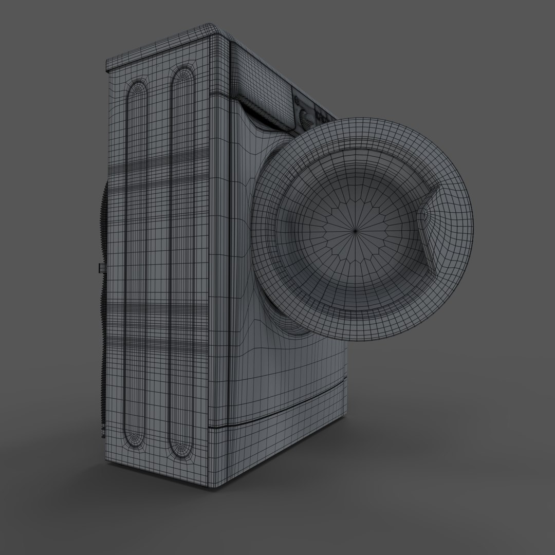 3D Washing Machine Indesit IWUC40851 - TurboSquid 1923320