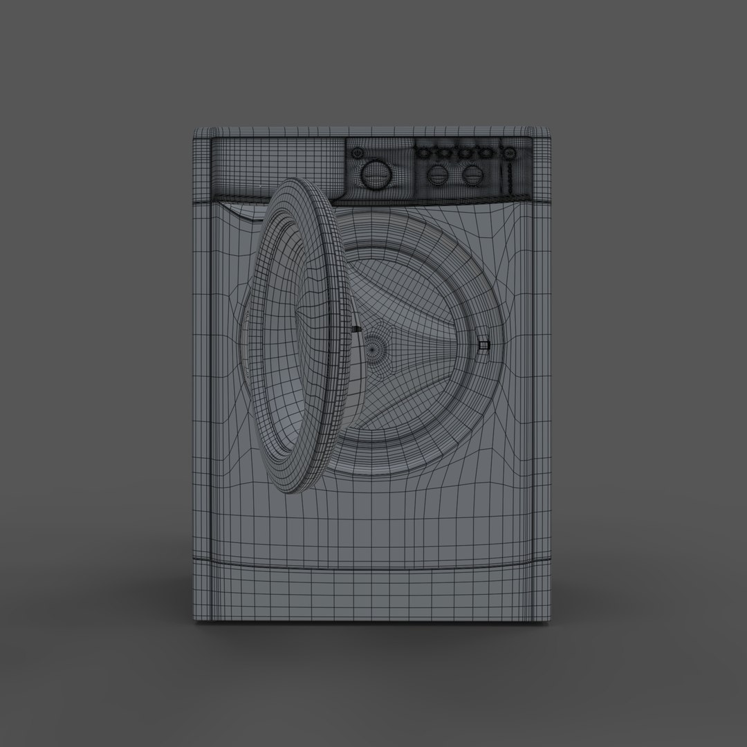 3D Washing Machine Indesit IWUC40851 - TurboSquid 1923320