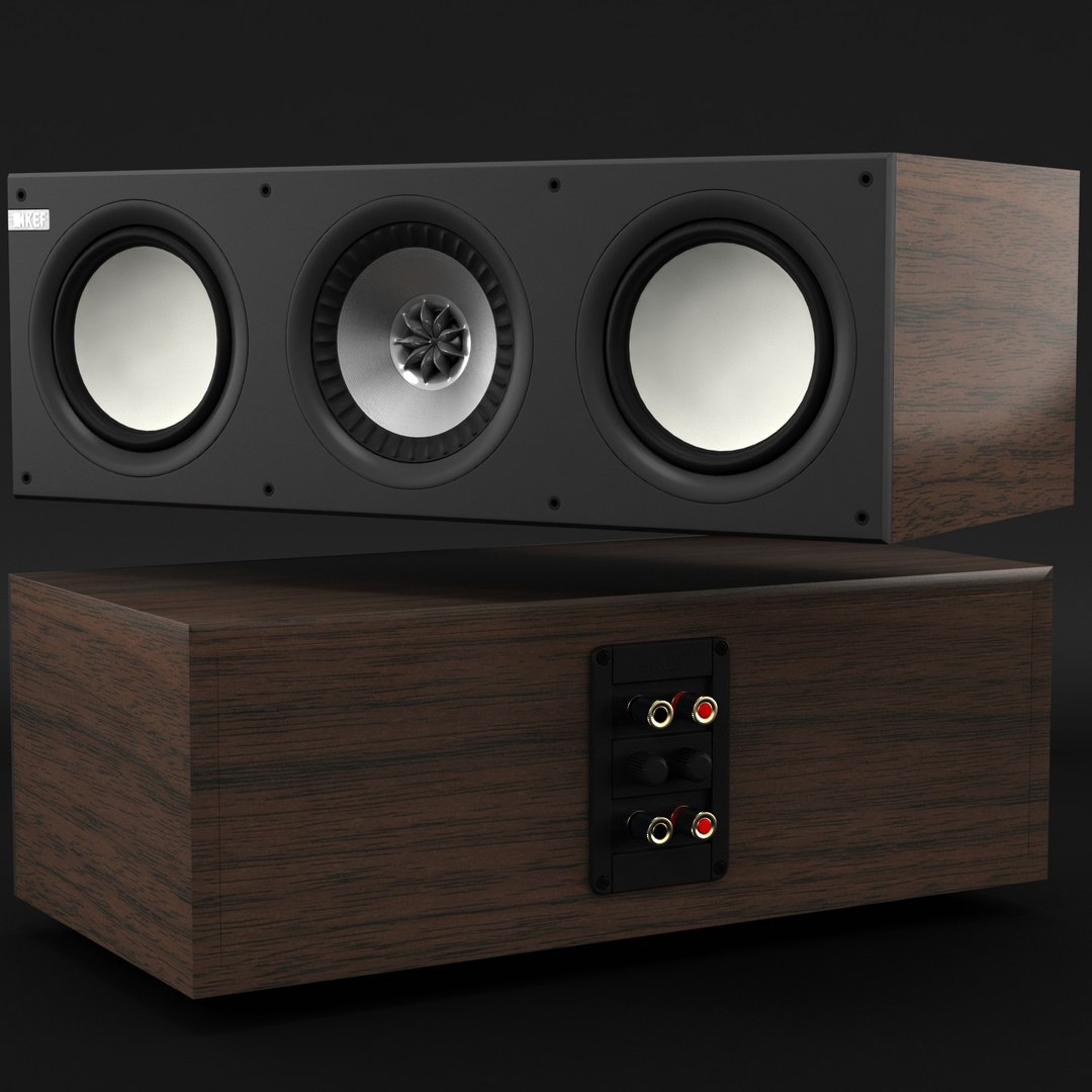 3ds Max Kef Q200c Speaker