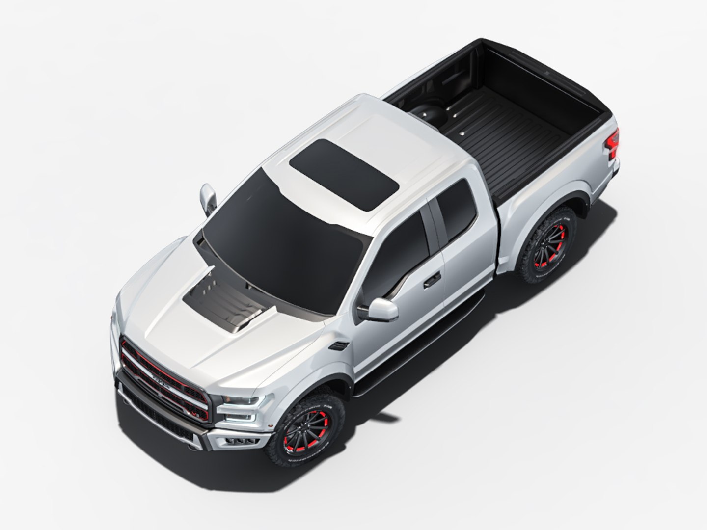 3d Model Generic Pickup