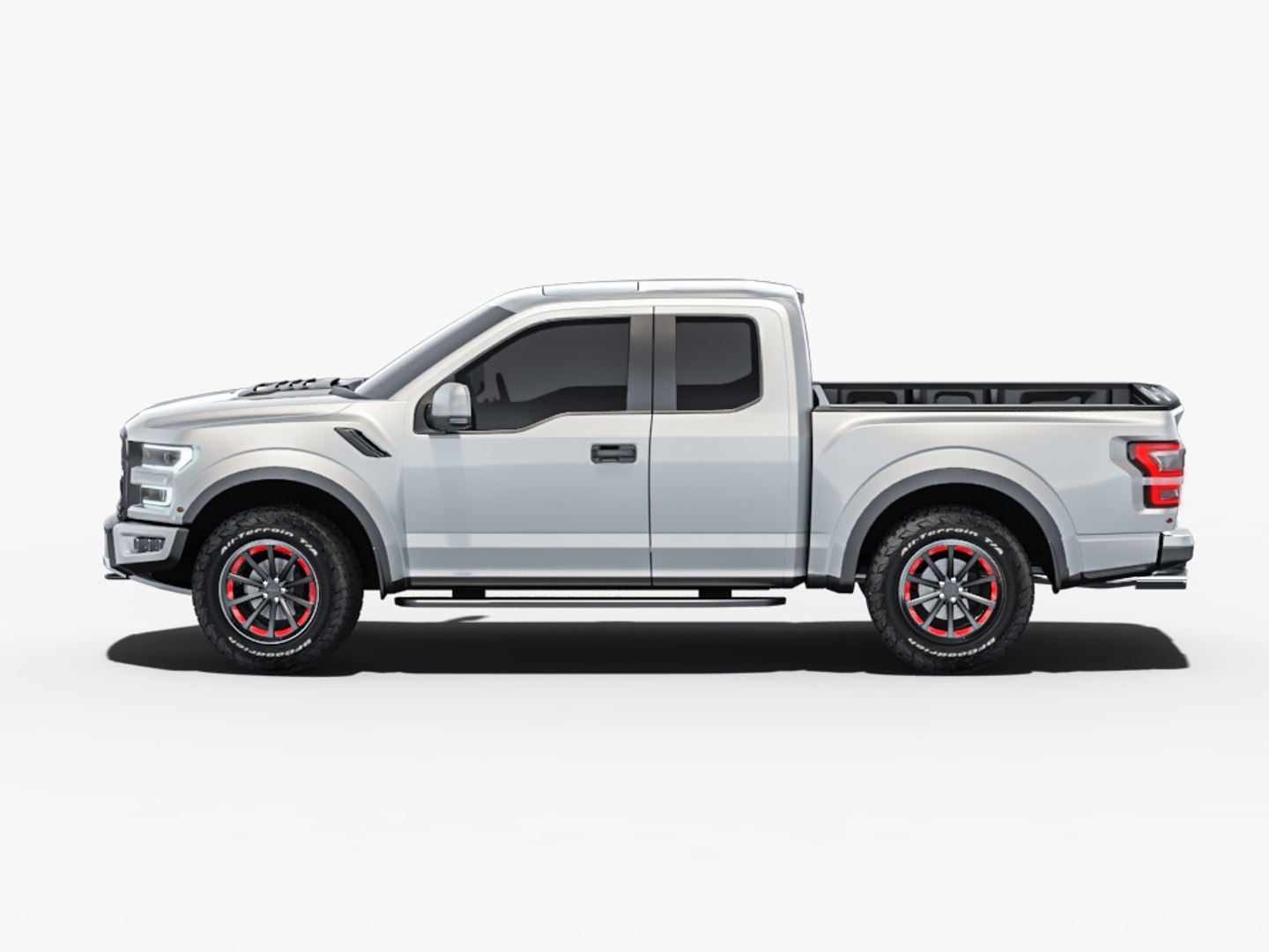3d Model Generic Pickup