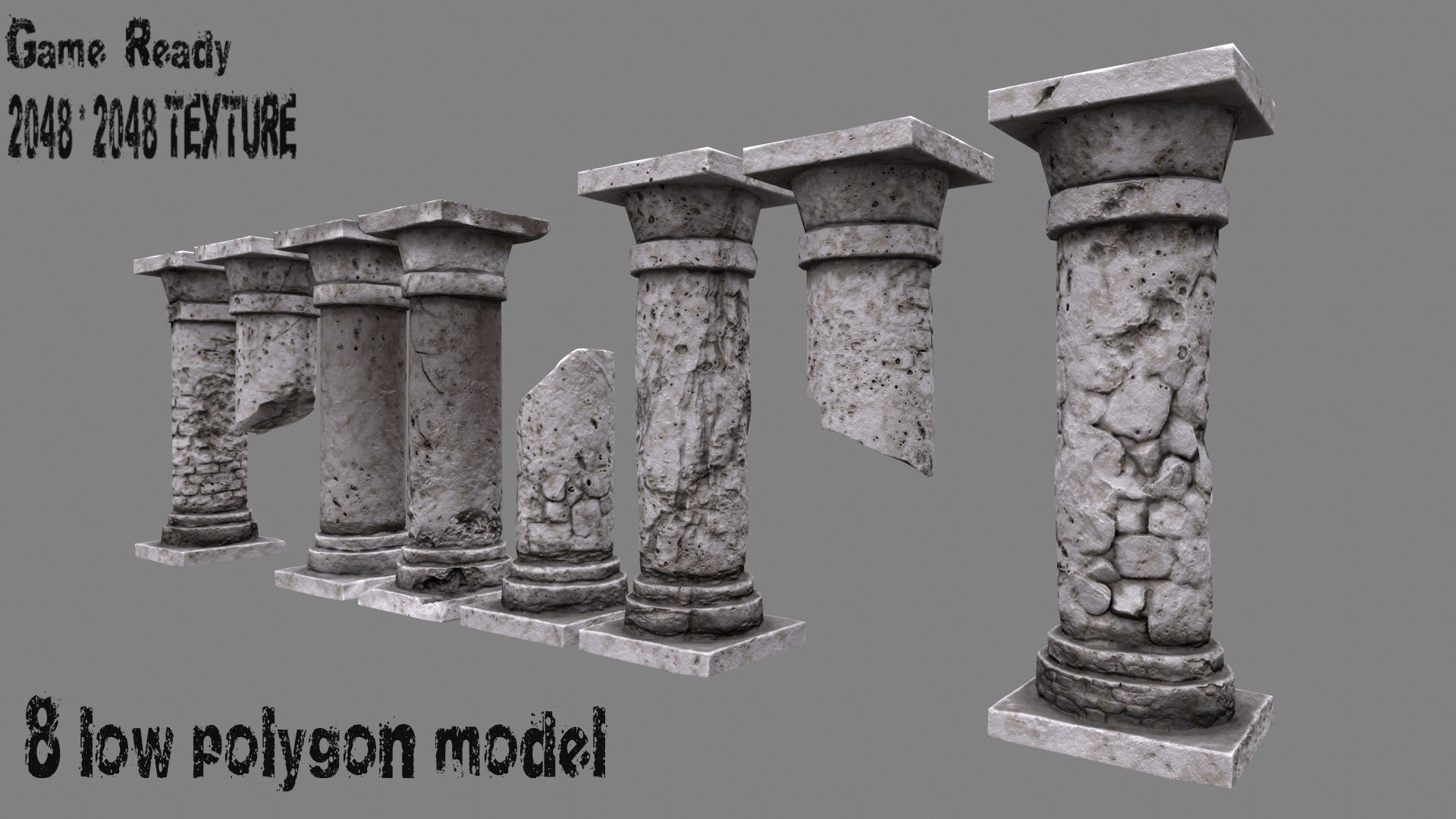 3d Model Pillar 2