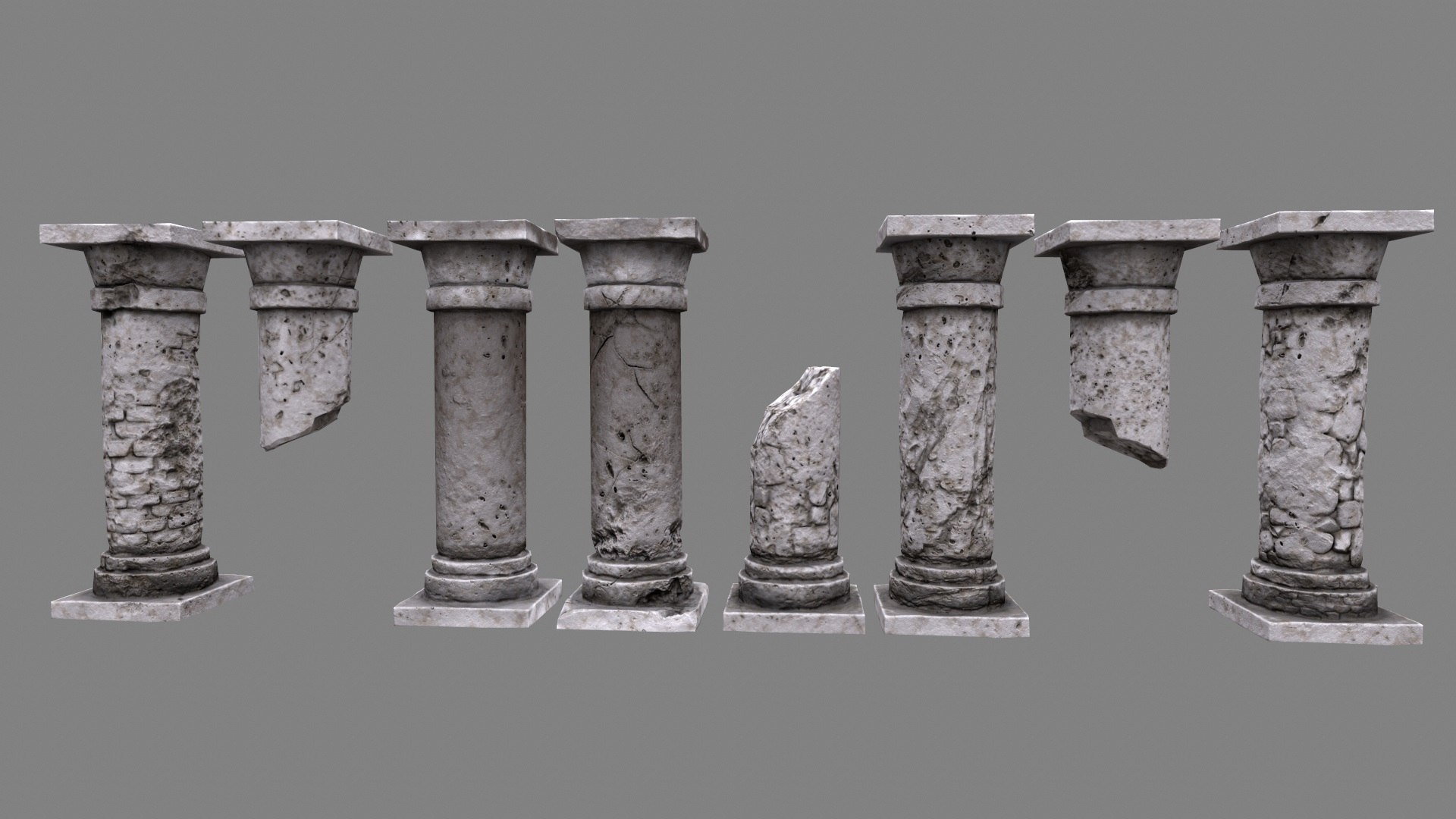 3d Model Pillar 2