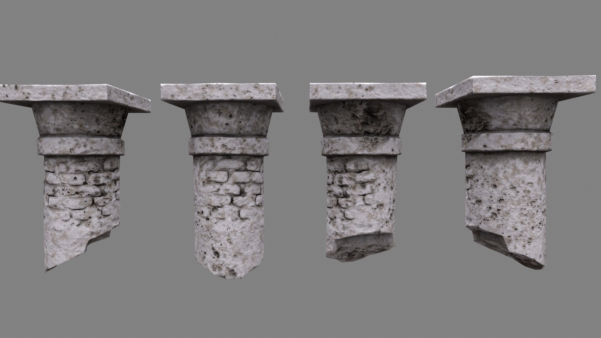 3d Model Pillar 2