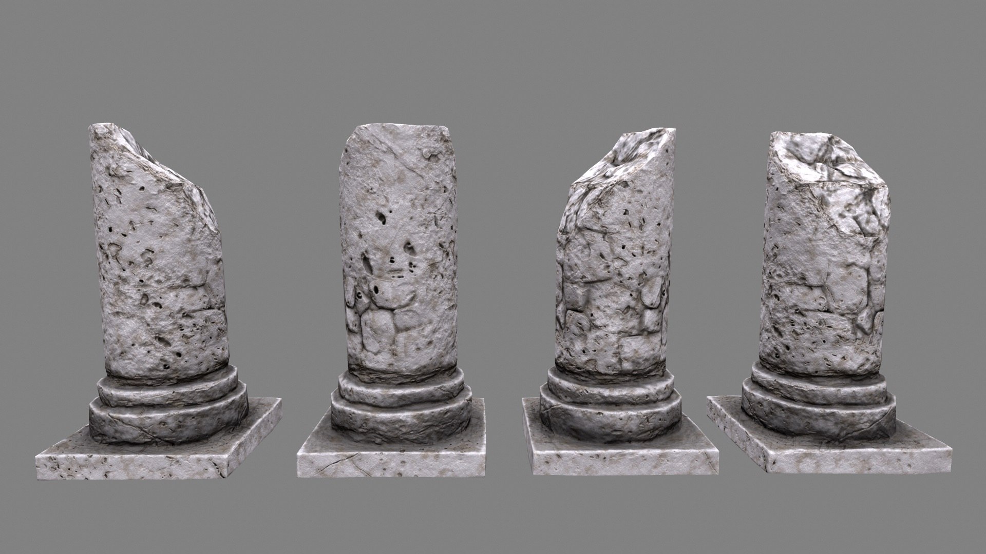 3d Model Pillar 2