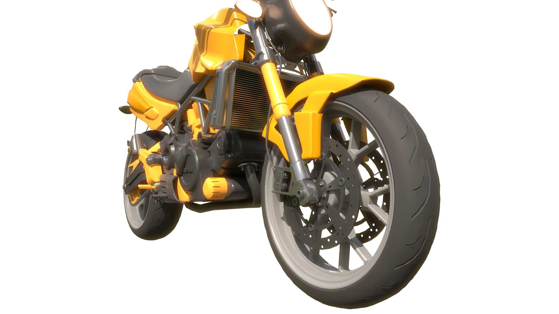 Heavy Bike 3D Model 3D Model - TurboSquid 2292435