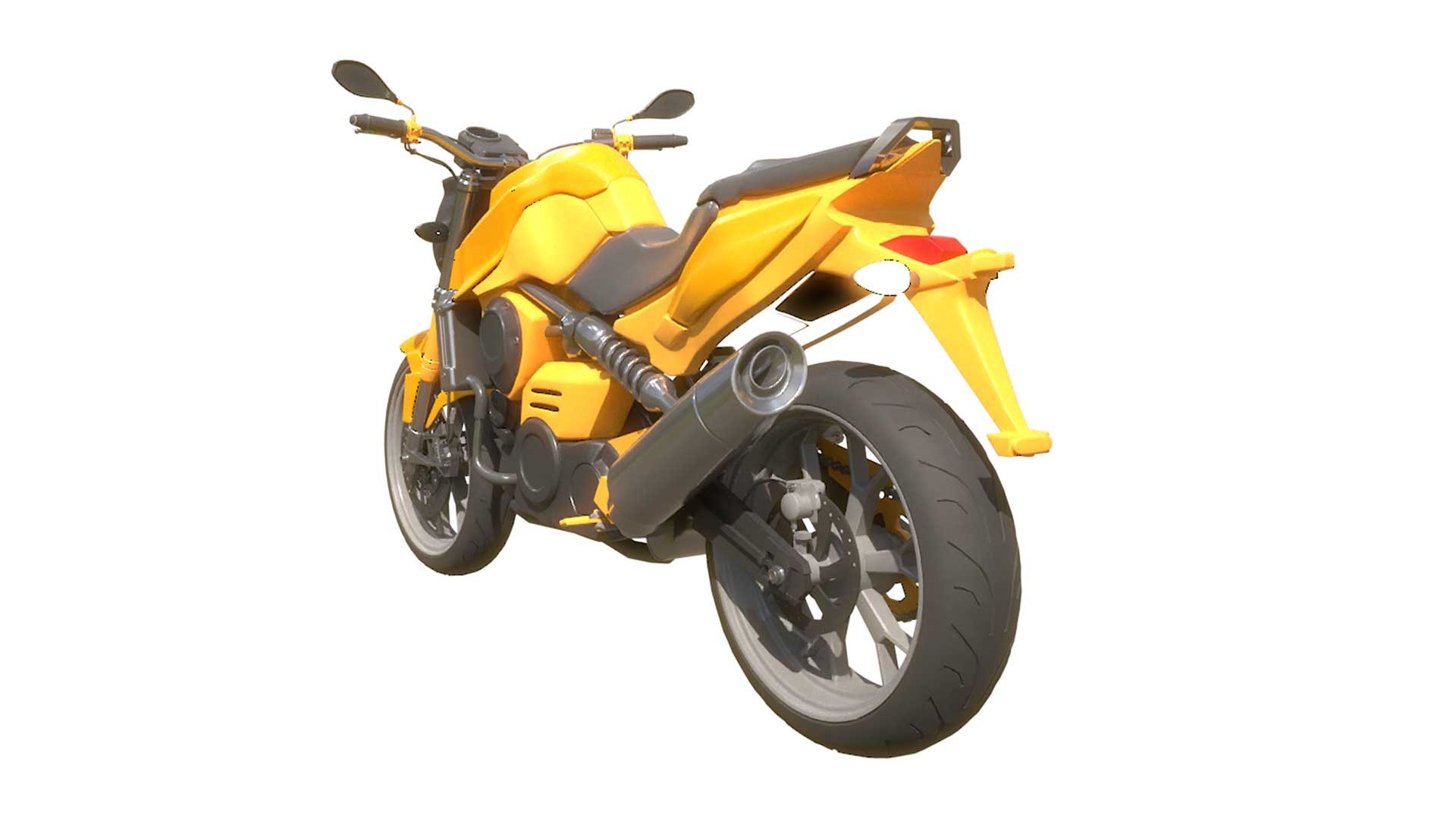 Heavy Bike 3D Model 3D Model - TurboSquid 2292435