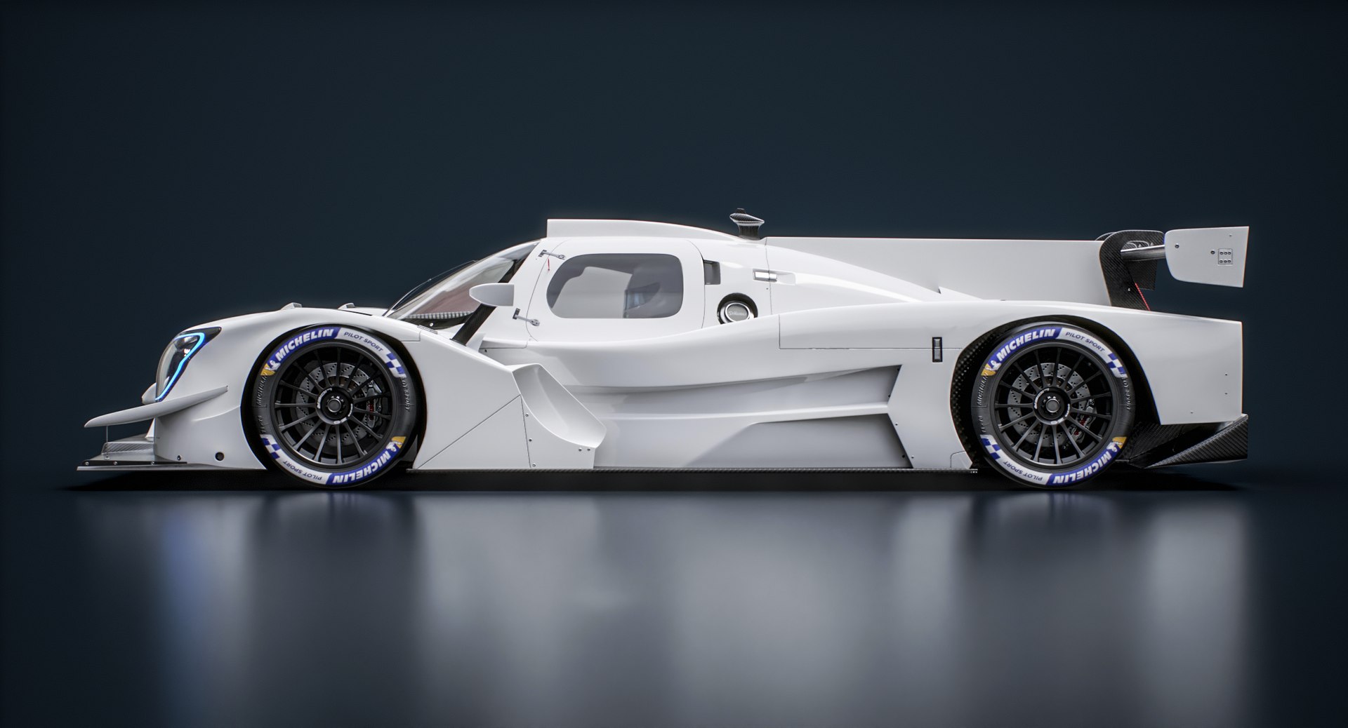 Ligier JS P325 LMP3 Season 2025 White Mockup 3D - TurboSquid 2339923