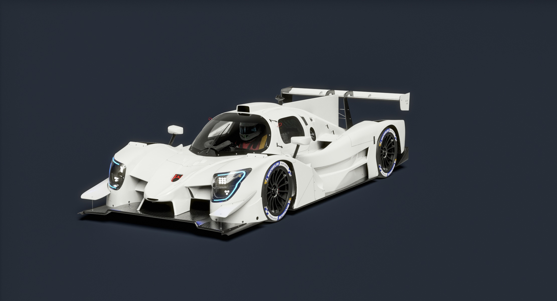 Ligier JS P325 LMP3 Season 2025 White Mockup 3D - TurboSquid 2339923