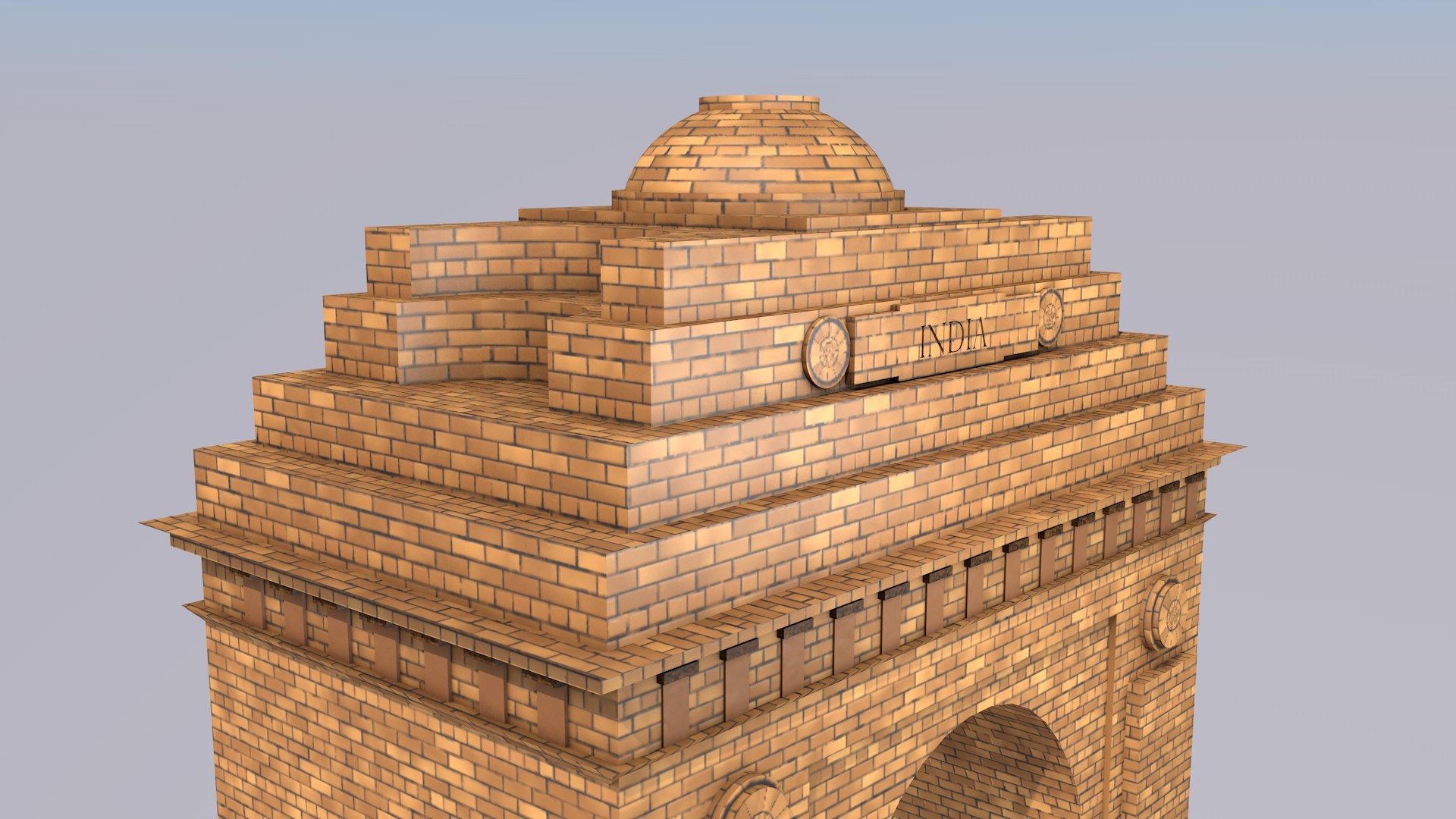3D India Gate - TurboSquid 1719628