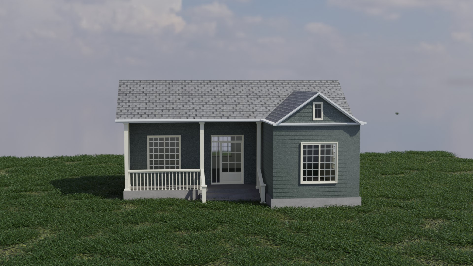 3D Simple House 004 Model - TurboSquid 2116165