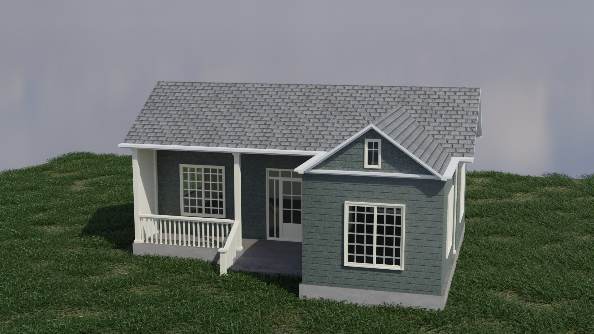 3D Simple House 004 Model - TurboSquid 2116165