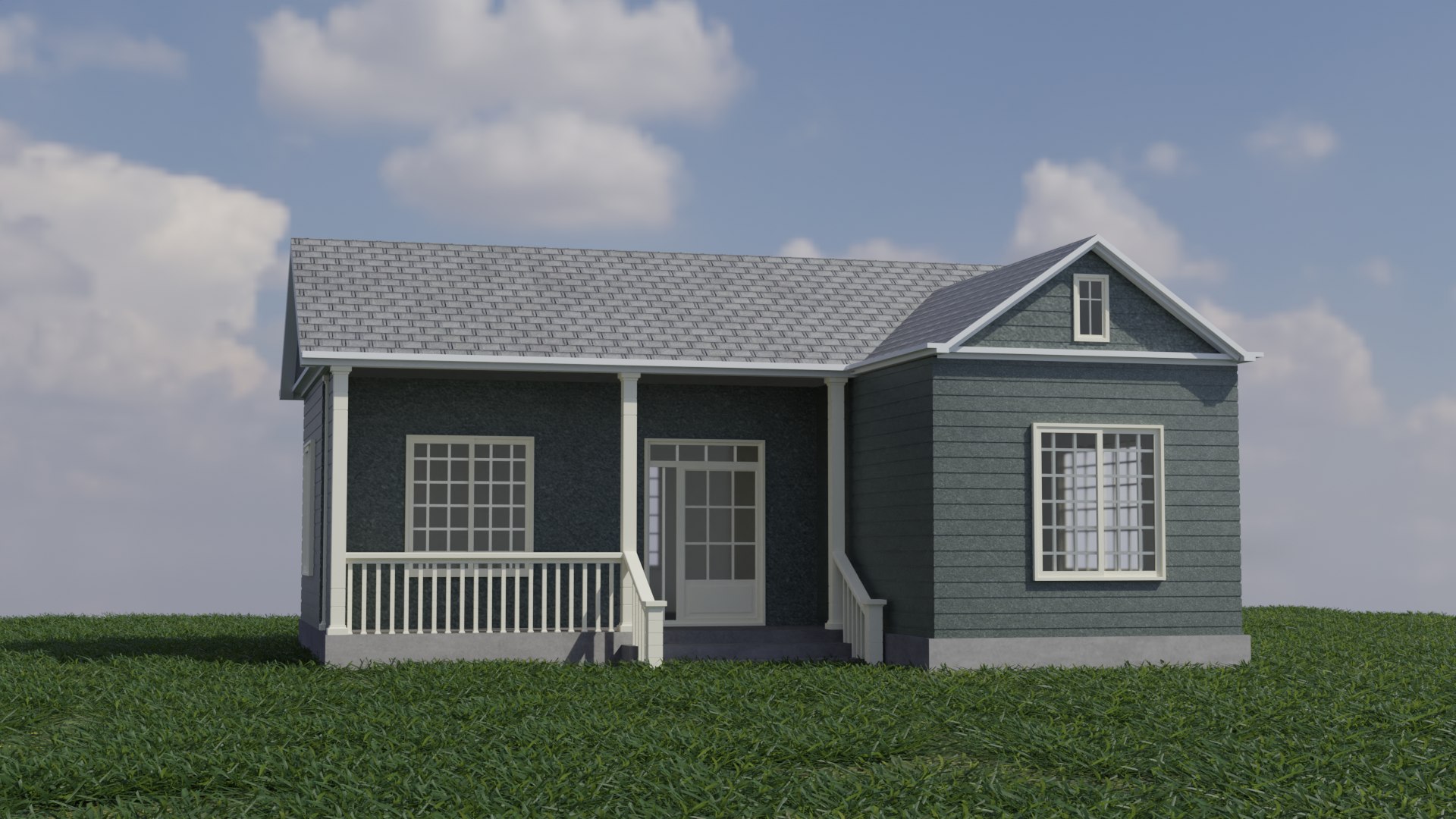 3D Simple House 004 Model - TurboSquid 2116165