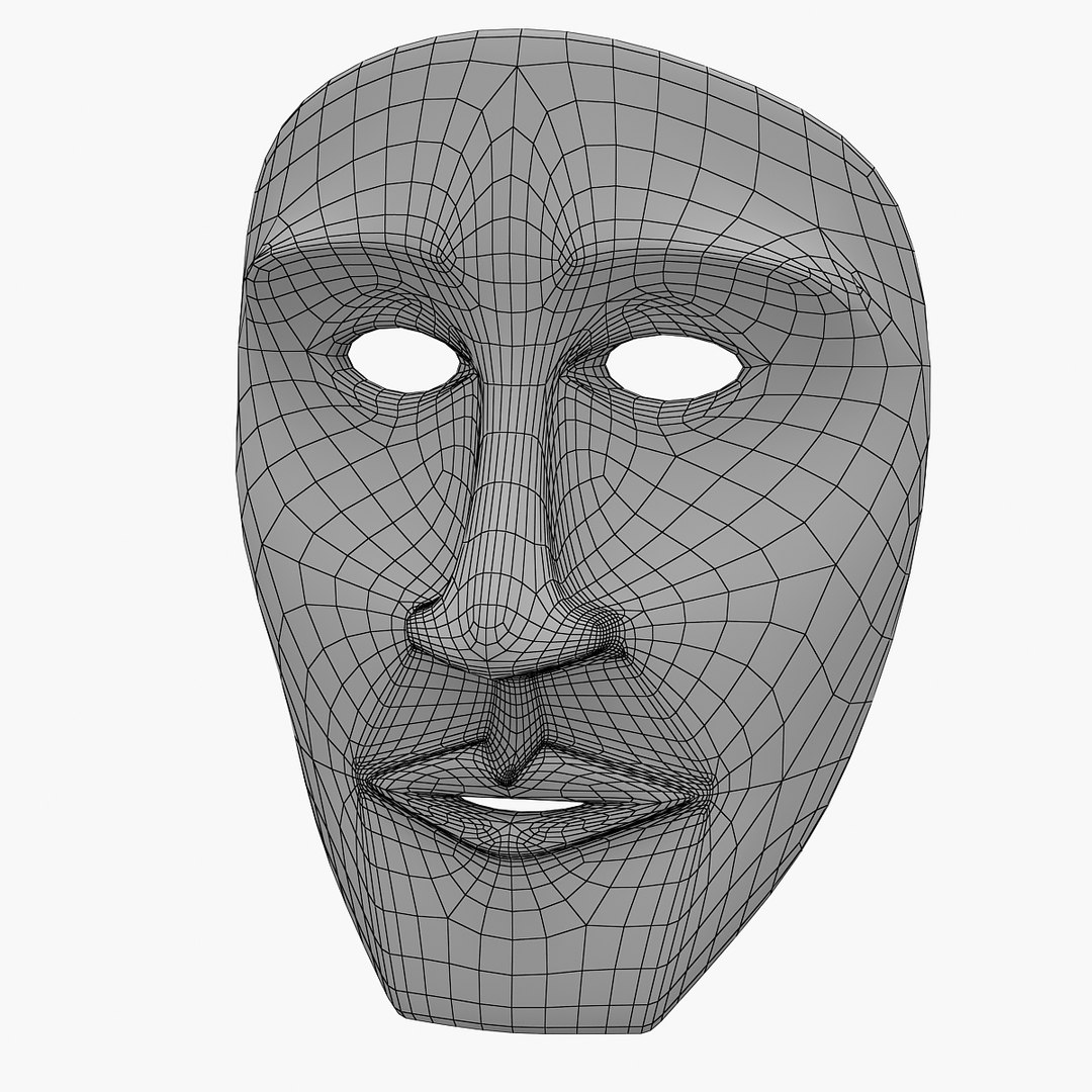 Mask 3D model - TurboSquid 1624060