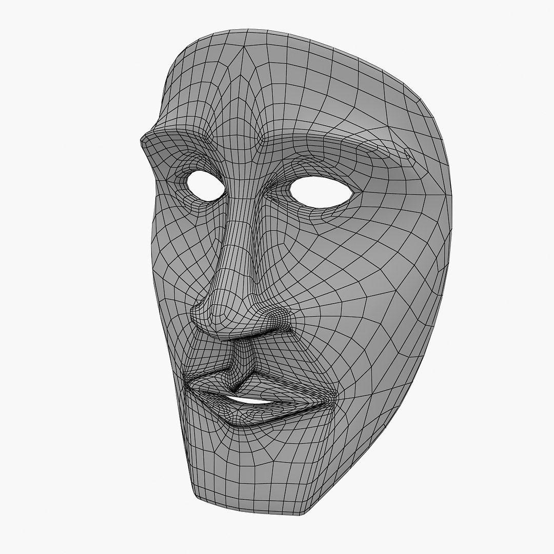Mask 3D model - TurboSquid 1624060