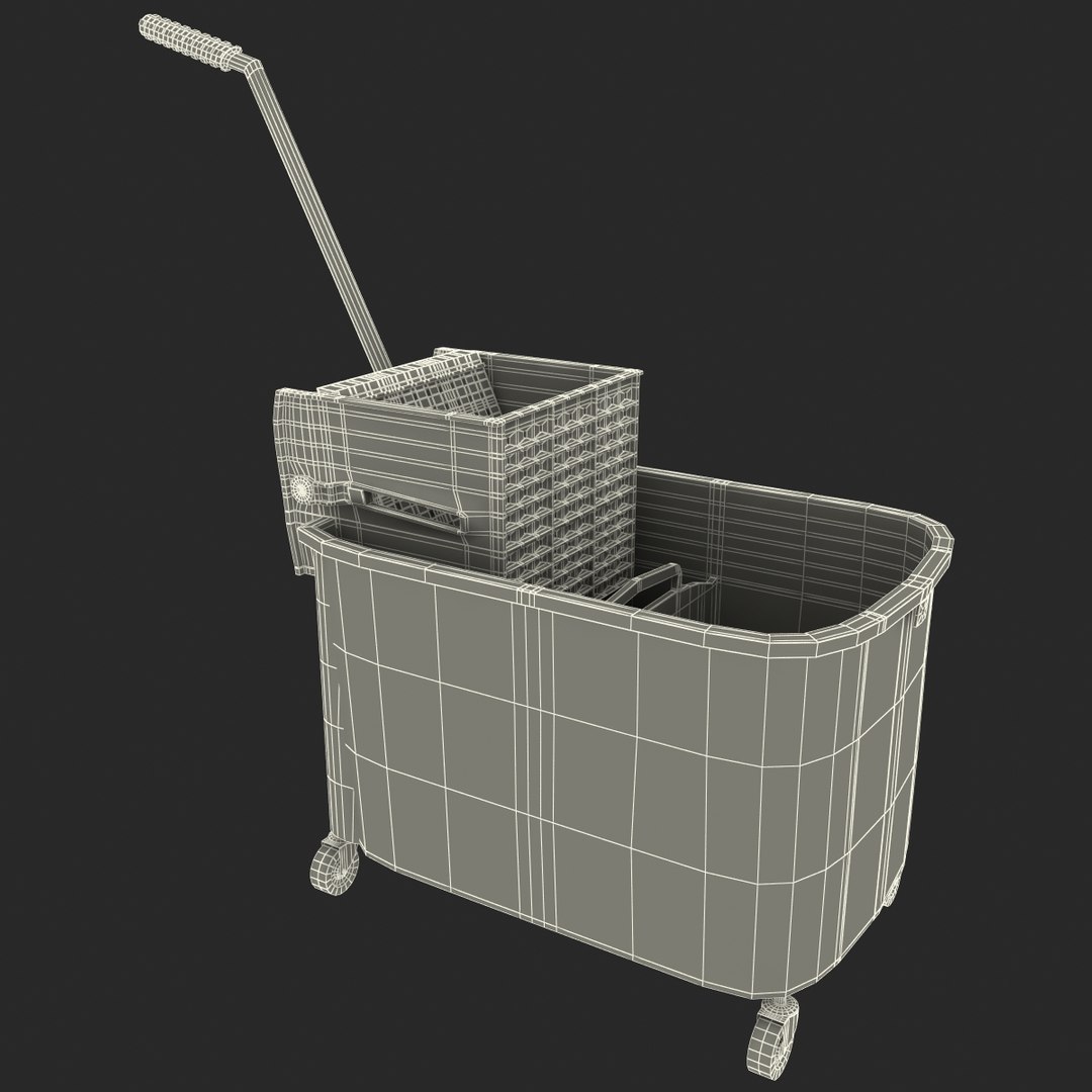 3d Model Of Mop Wringer