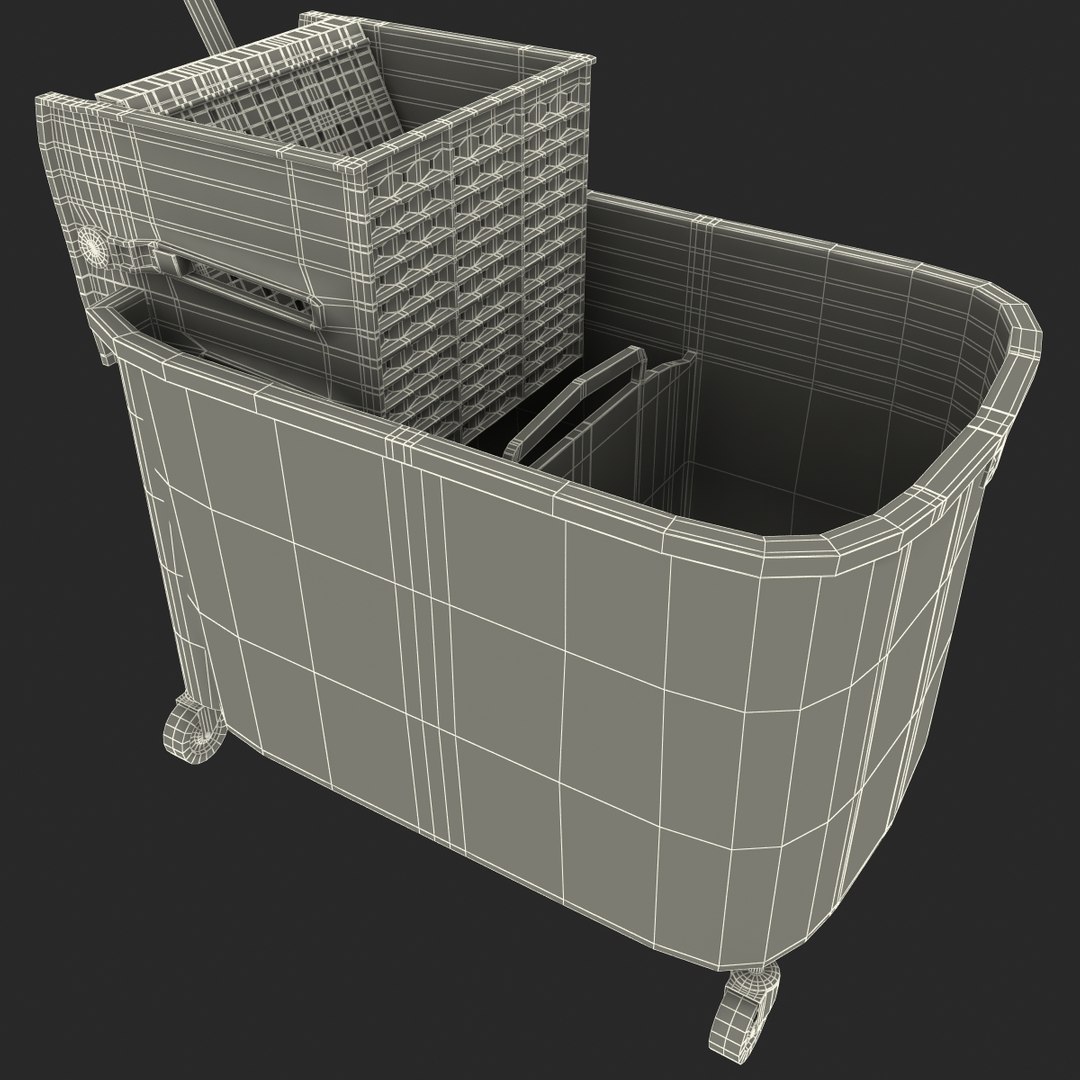 3d Model Of Mop Wringer