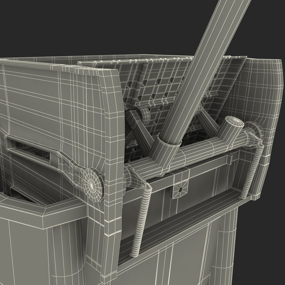 3d Model Of Mop Wringer