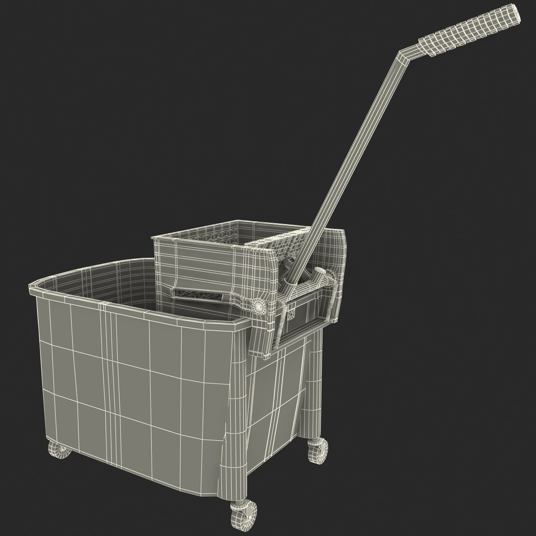 3d Model Of Mop Wringer