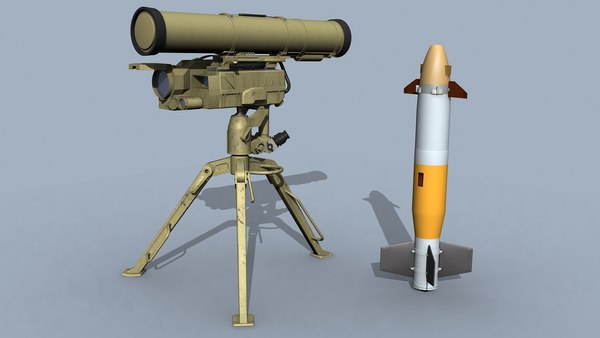 kornet guided missile atgm 3ds
