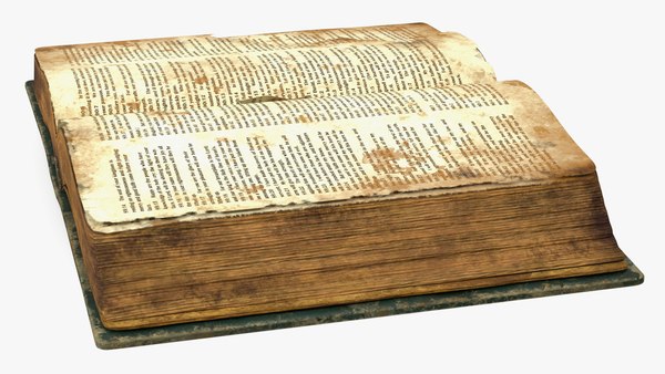 Very Old Open Book 3D model - TurboSquid 2006157