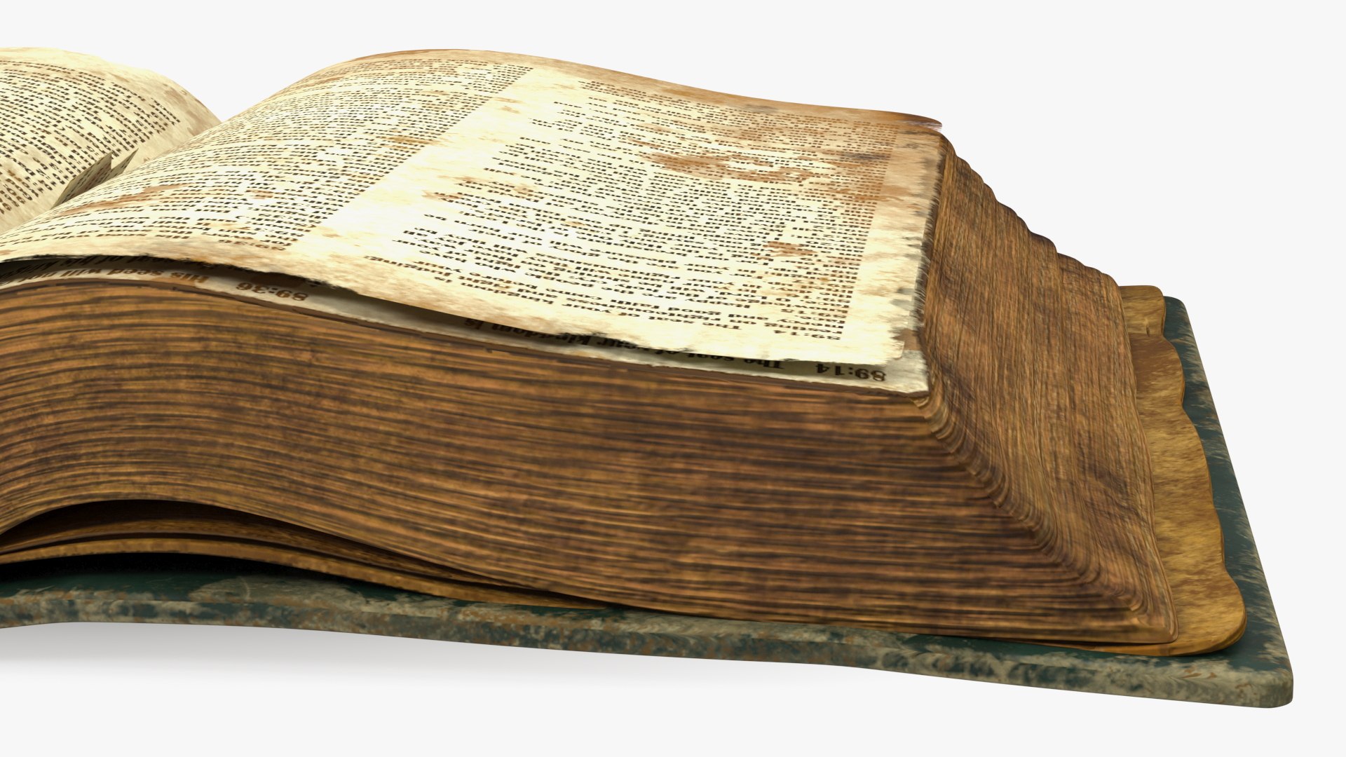 Very Old Open Book 3D model - TurboSquid 2006157