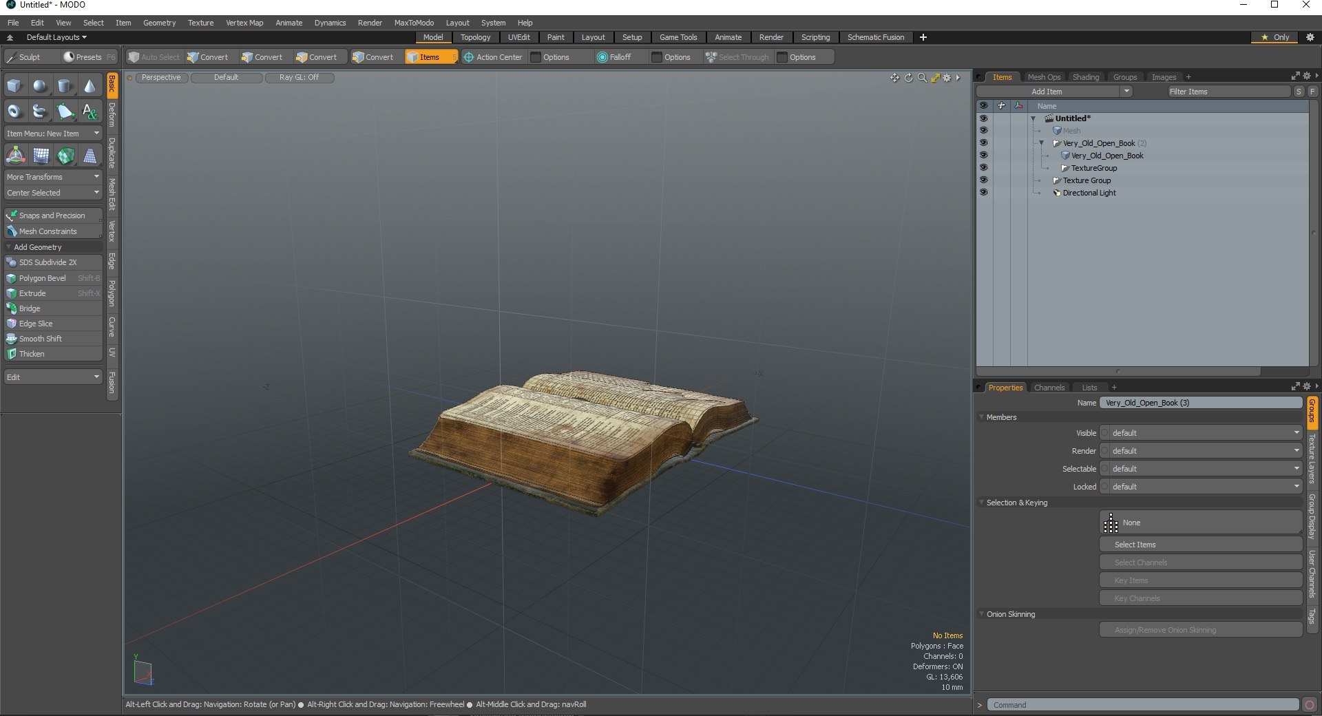 Very Old Open Book 3D model - TurboSquid 2006157