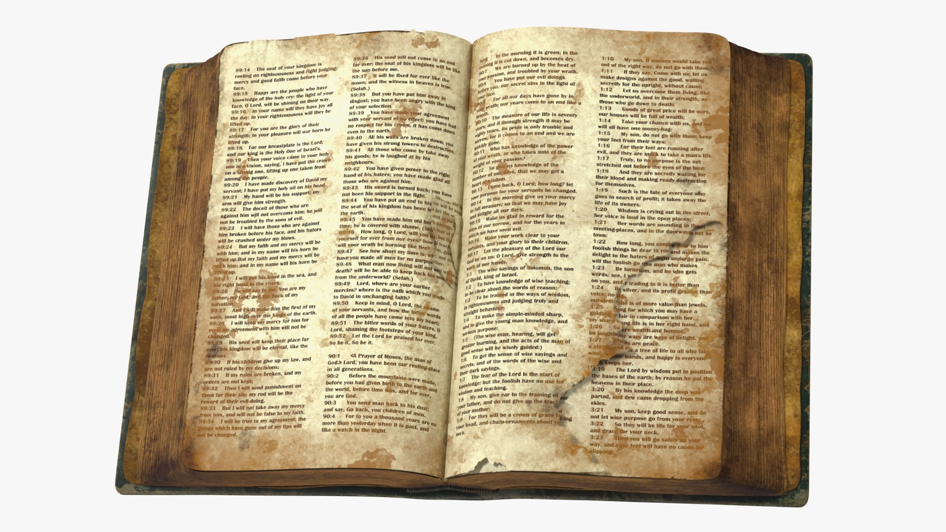 Very Old Open Book 3D model - TurboSquid 2006157