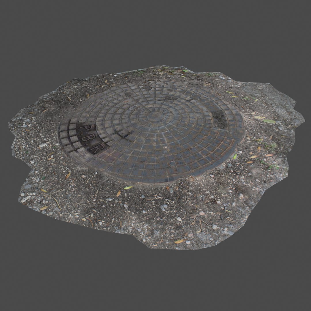 Manhole 3D Model - TurboSquid 1314556