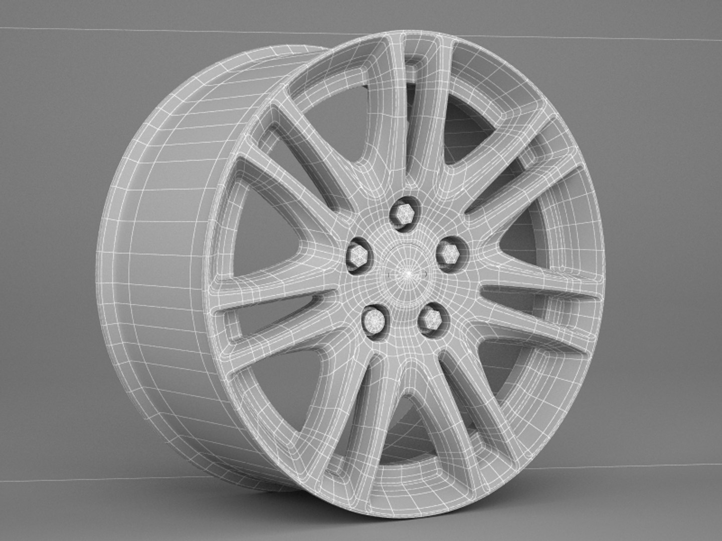 Focus Rims 3d Obj