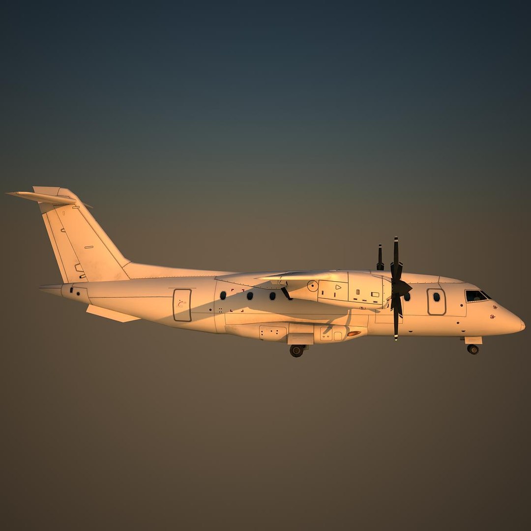3d Model Dornier 328 Basic